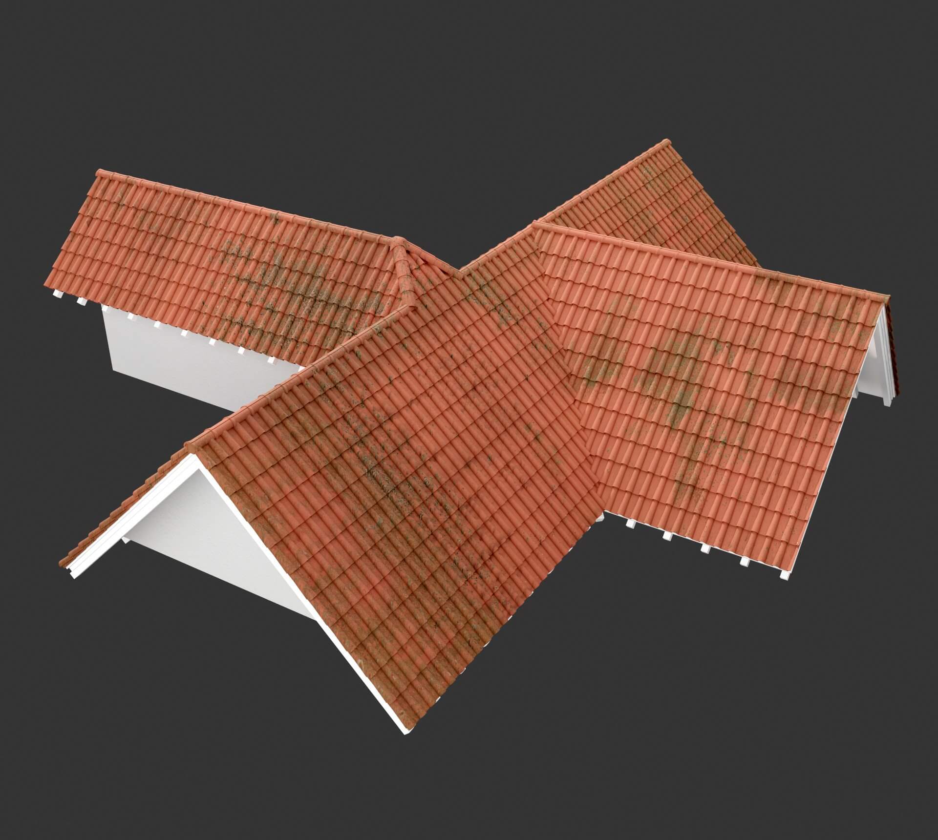Realistic Roof 24 - 3D Model by msasdt