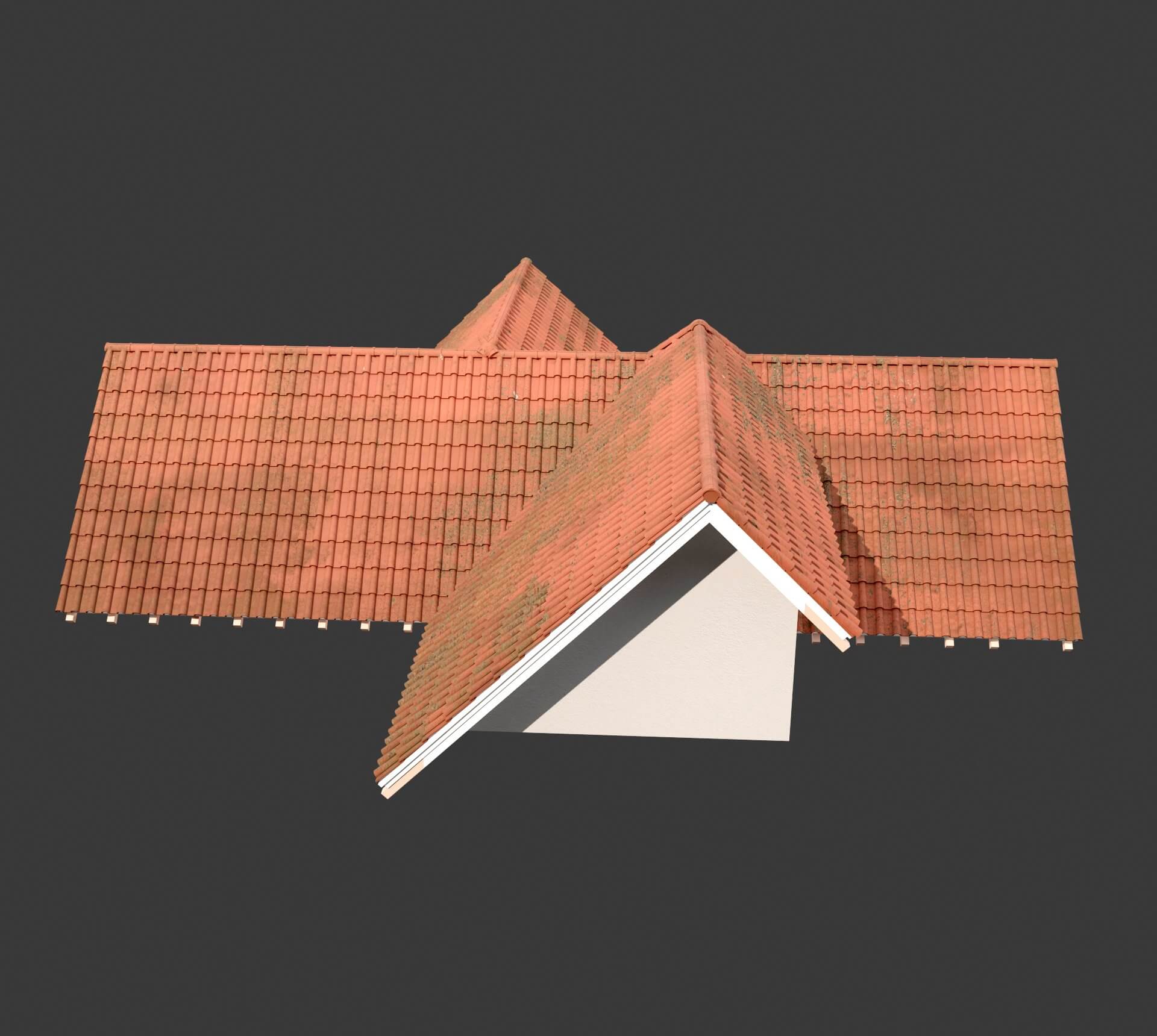 Realistic Roof 24 - 3D Model by msasdt