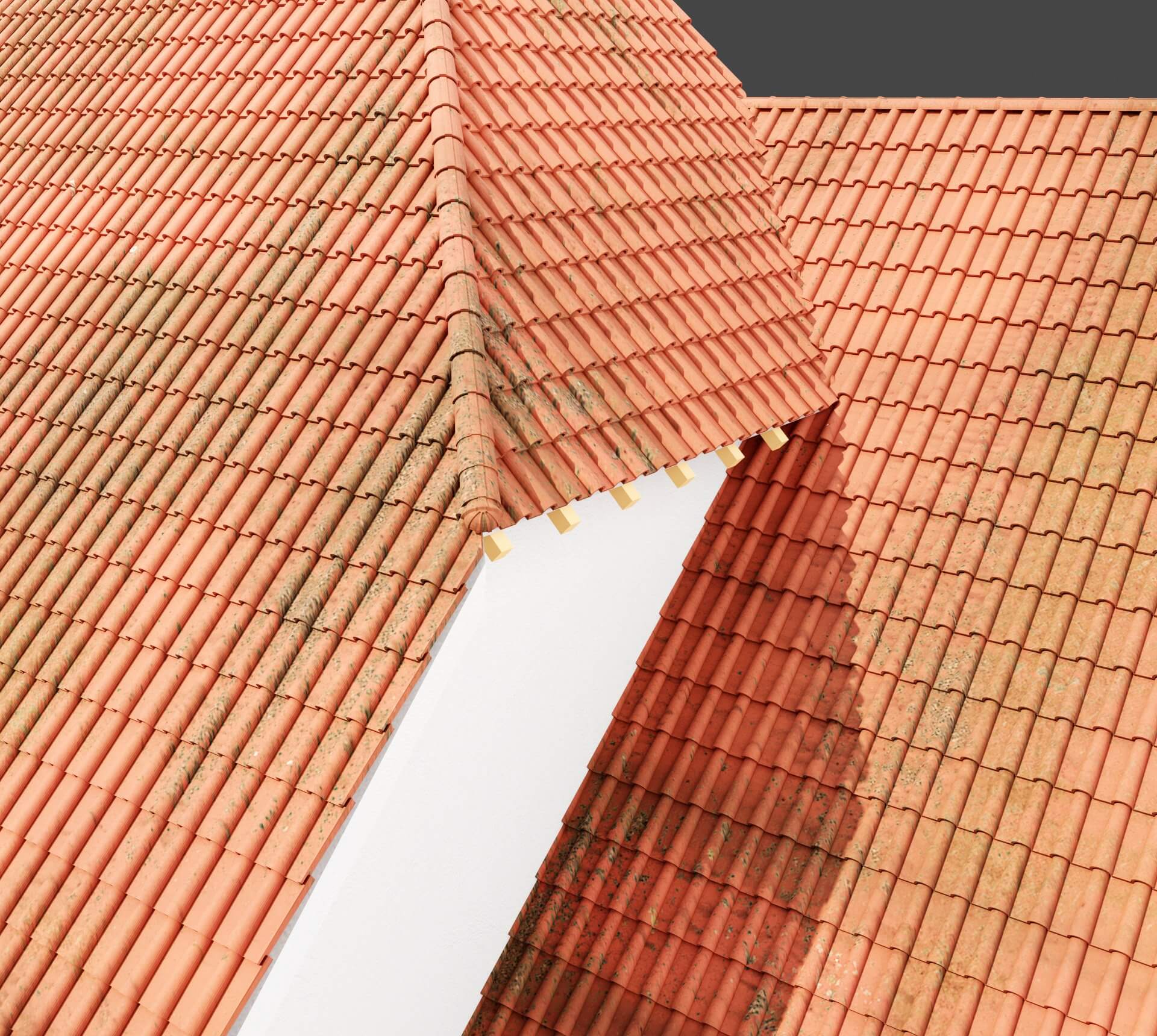 Realistic Roof 25 - 3D Model by msasdt