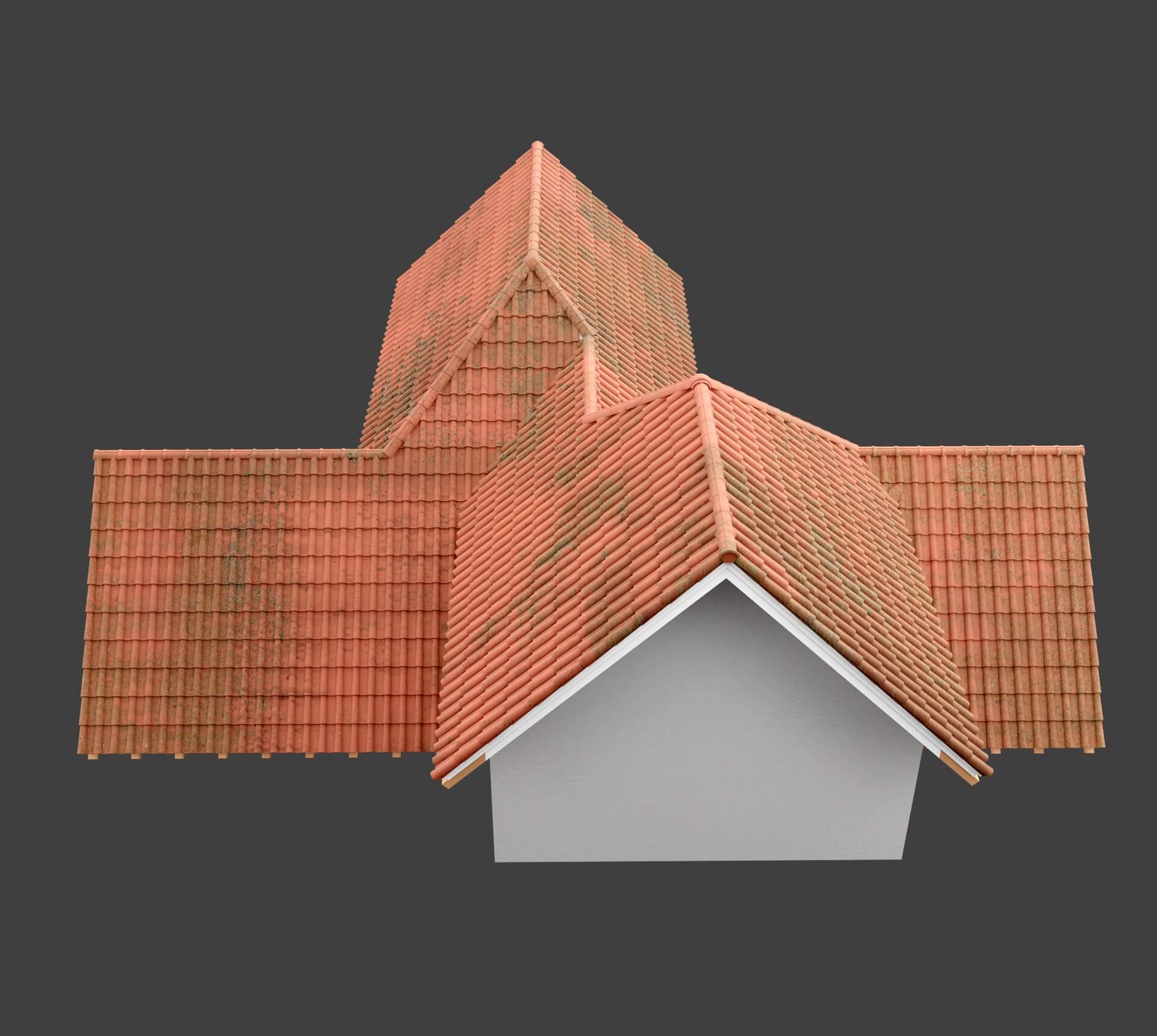 Realistic Roof 32 - 3D Model by msasdt