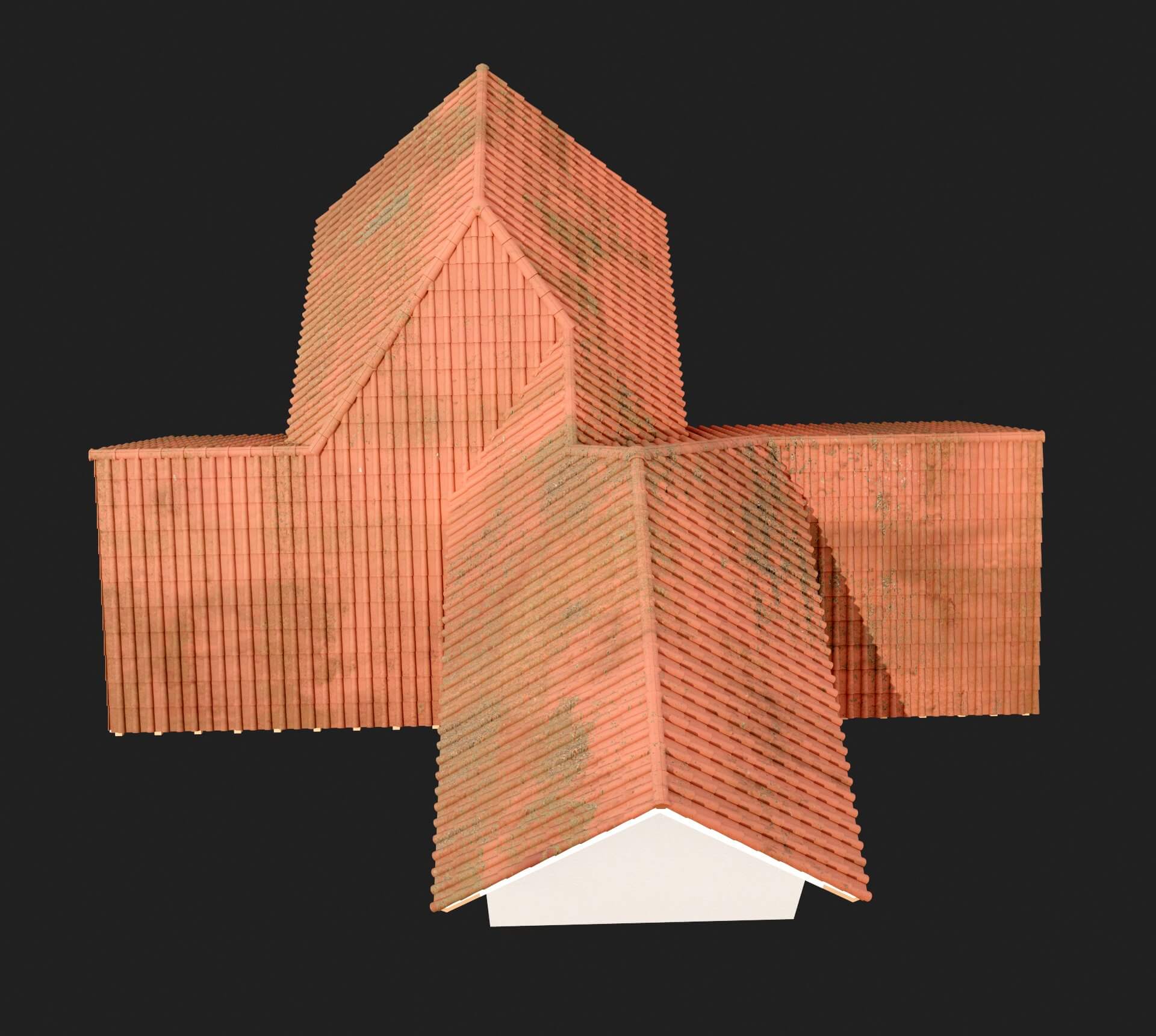 Realistic Roof 32 - 3D Model by msasdt