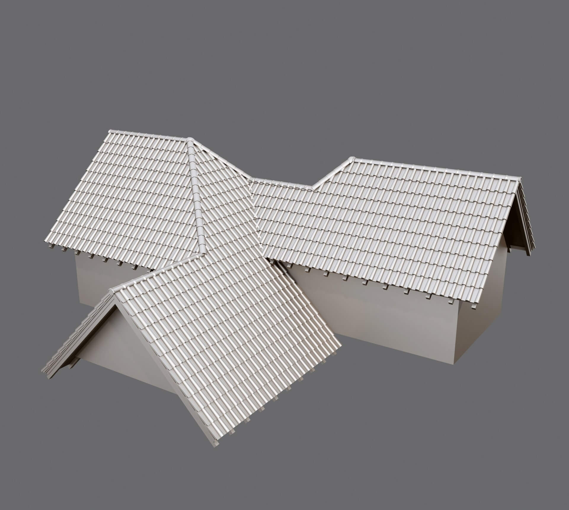 Realistic Roof 32 - 3D Model by msasdt