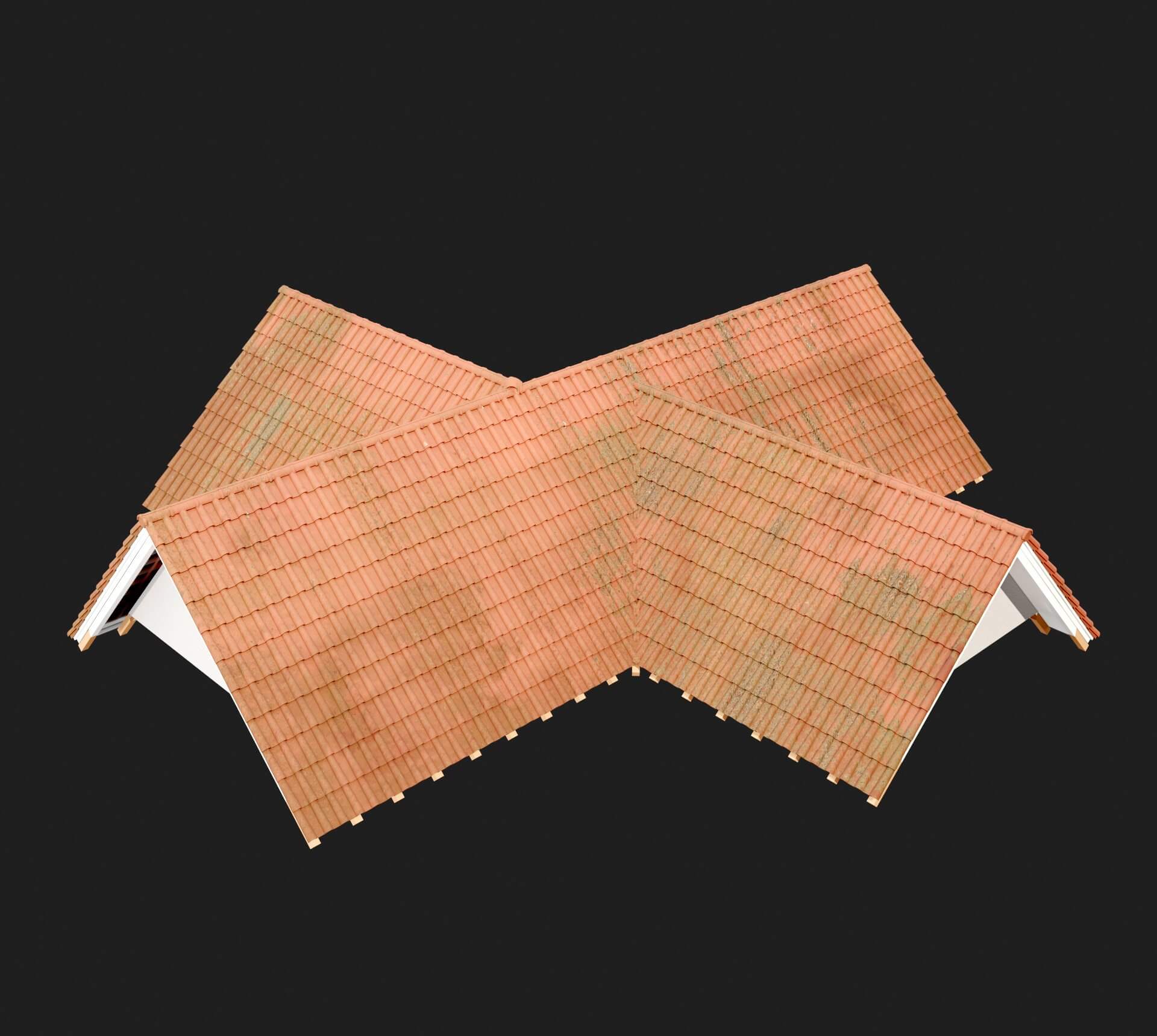 Realistic Roof 32 - 3D Model by msasdt
