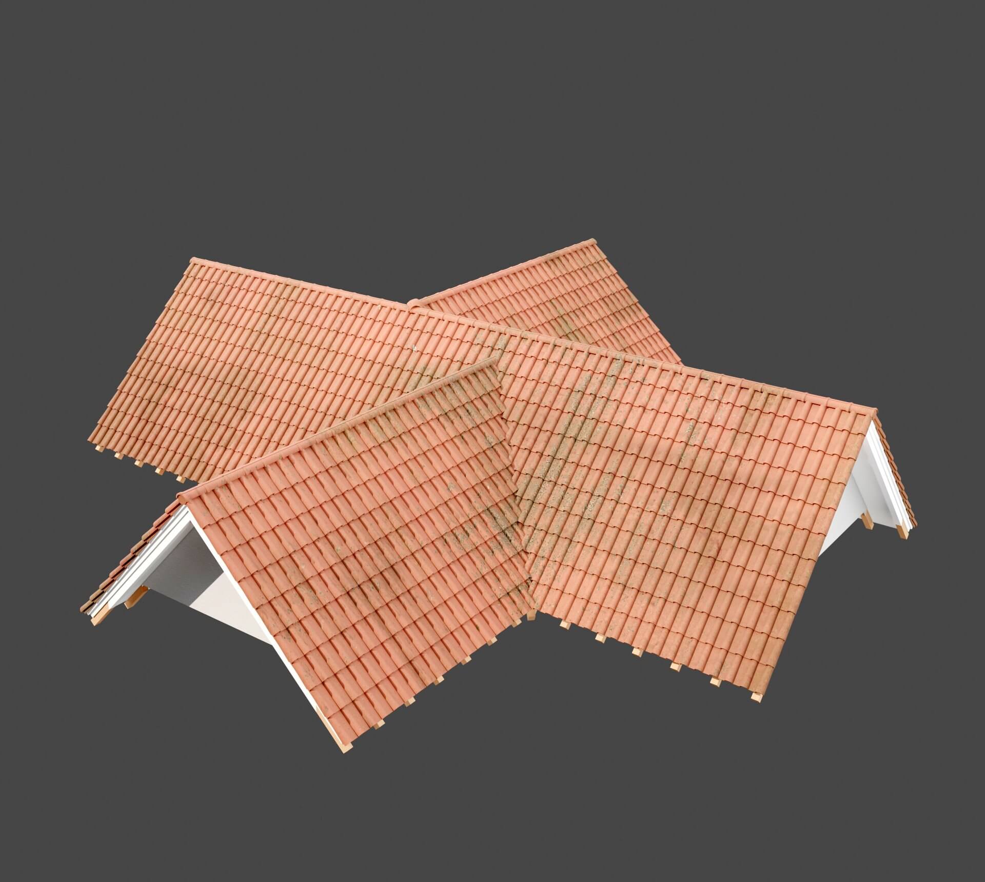 Realistic Roof 32 - 3D Model by msasdt