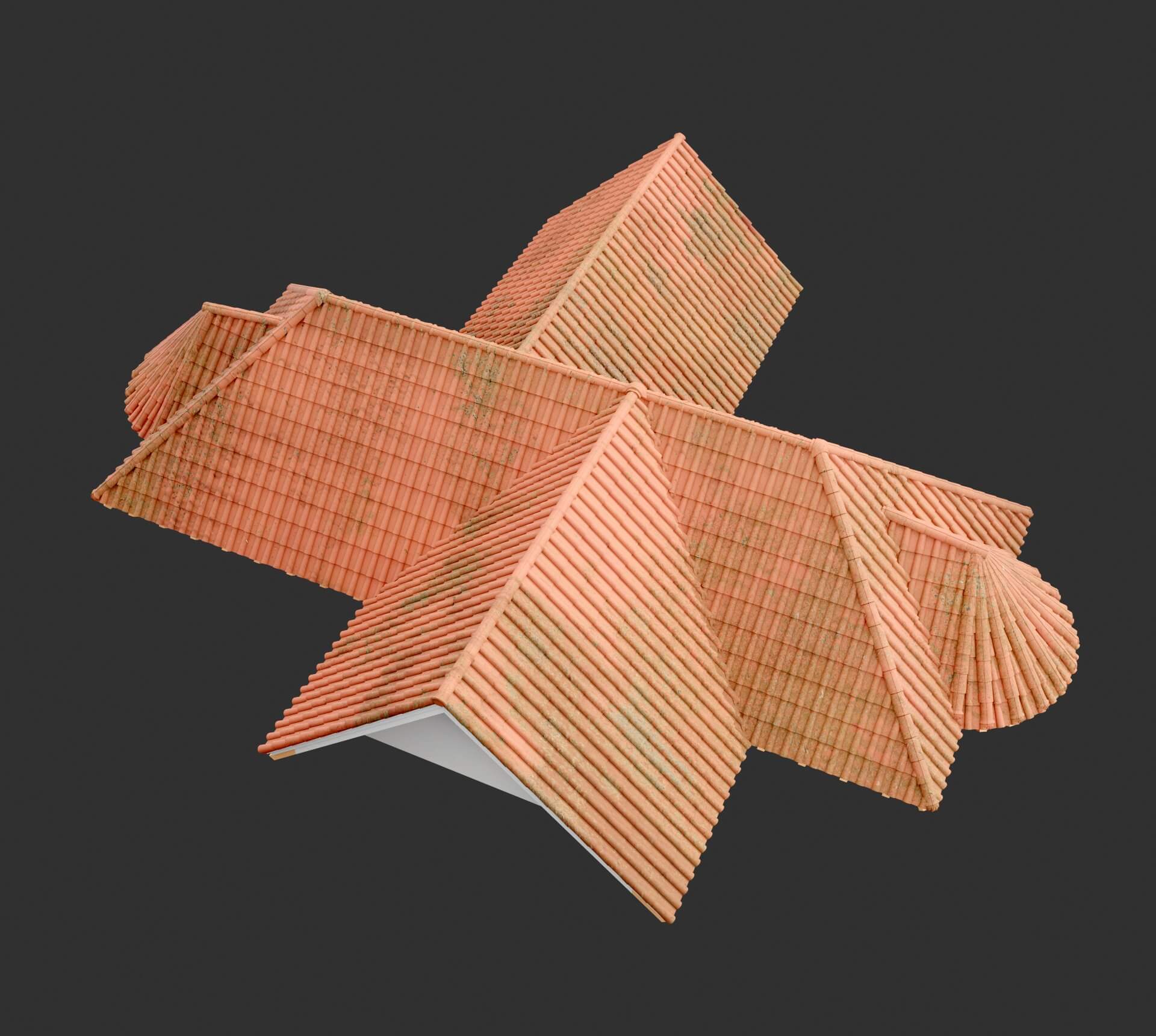 Realistic Roof 35 - 3D Model by msasdt