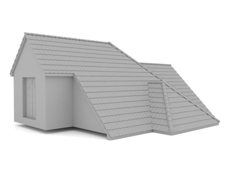 Roof Shingles 2 - 3D Model by msasdt