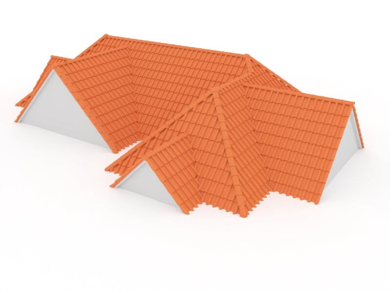 Roof Shingles 8 - 3D Model by msasdt