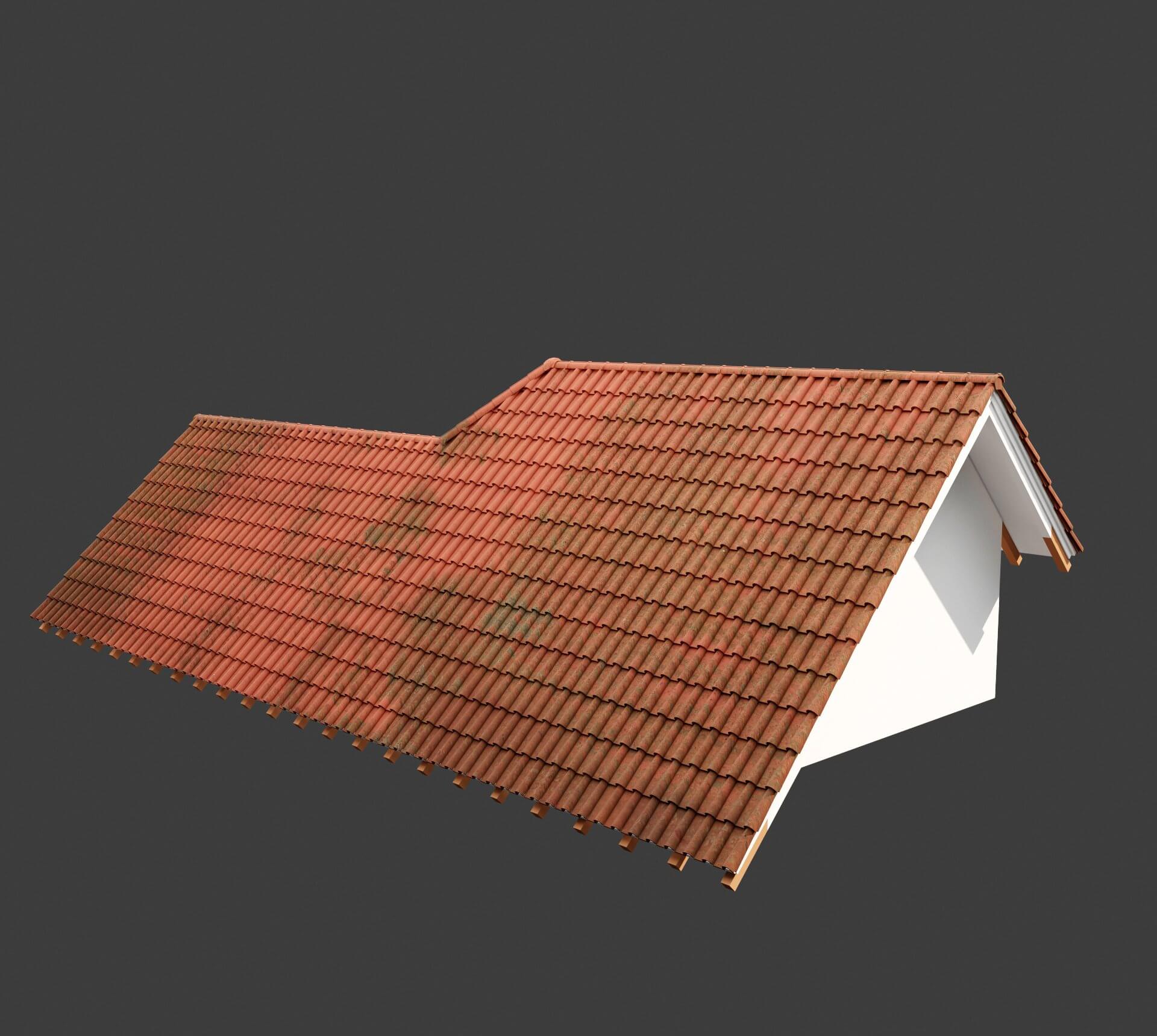 Realistic Roof 26 - 3D Model by msasdt
