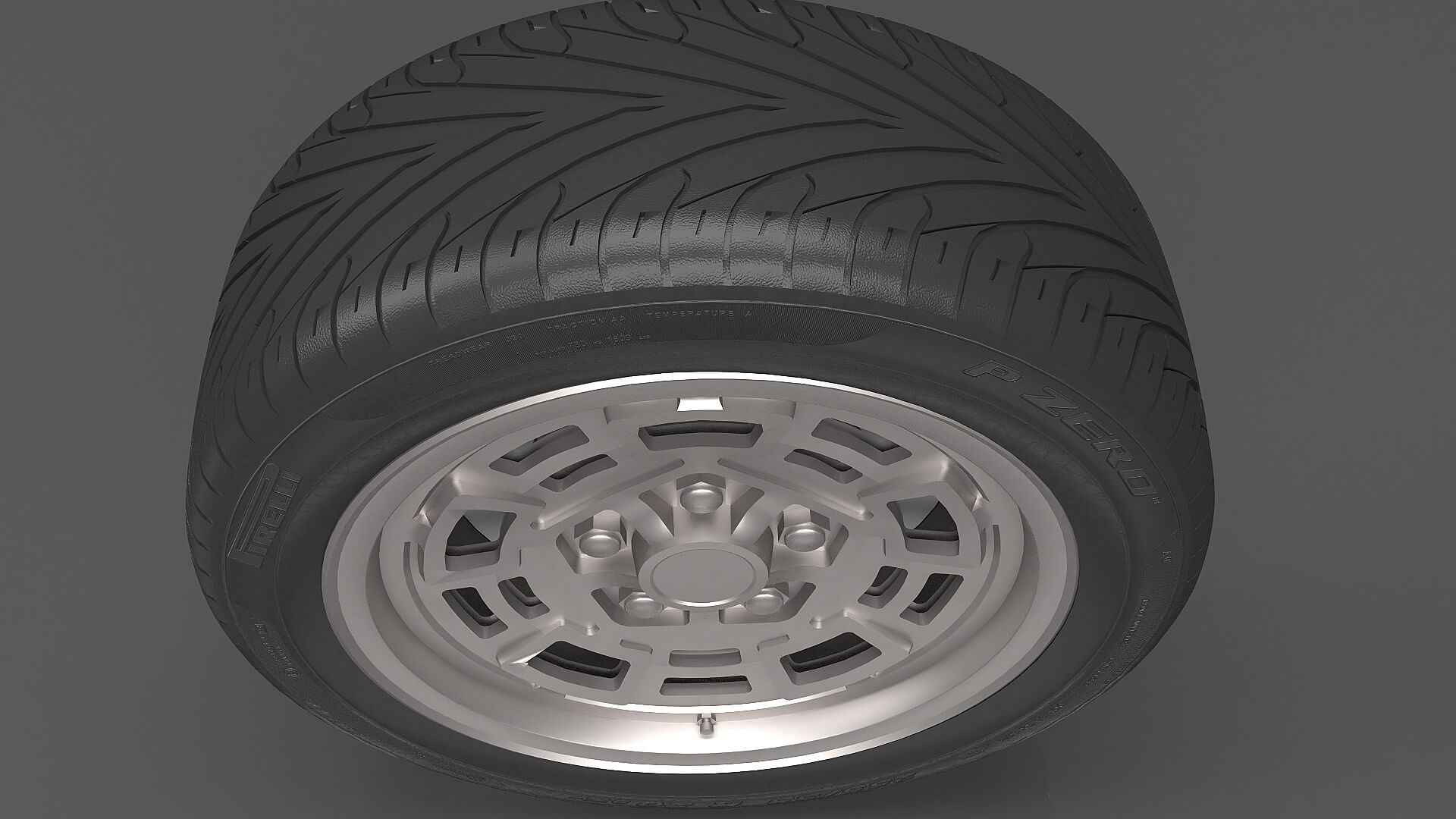 Wheel Tire 6 - 3D Model by msasdt