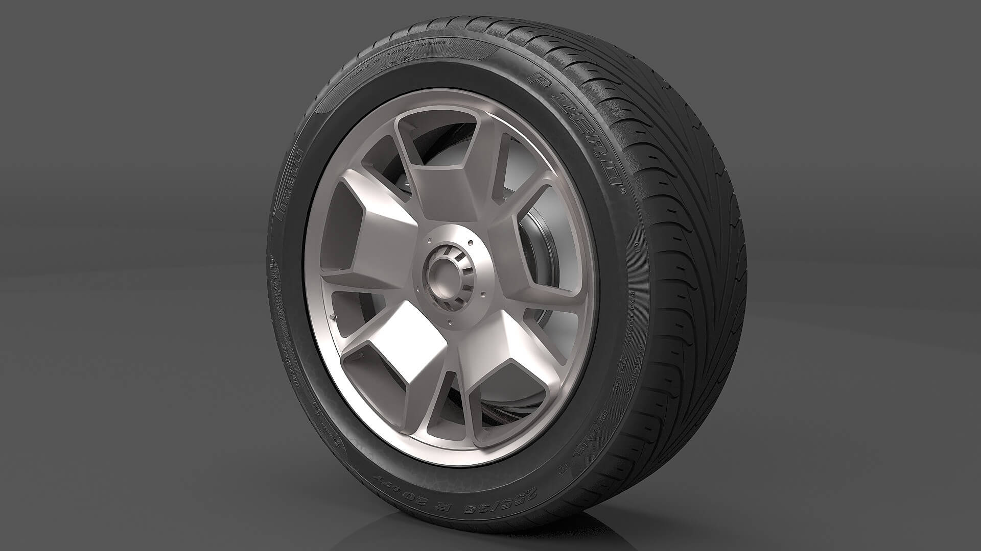 Wheel Tire 7 - 3D Model by msasdt