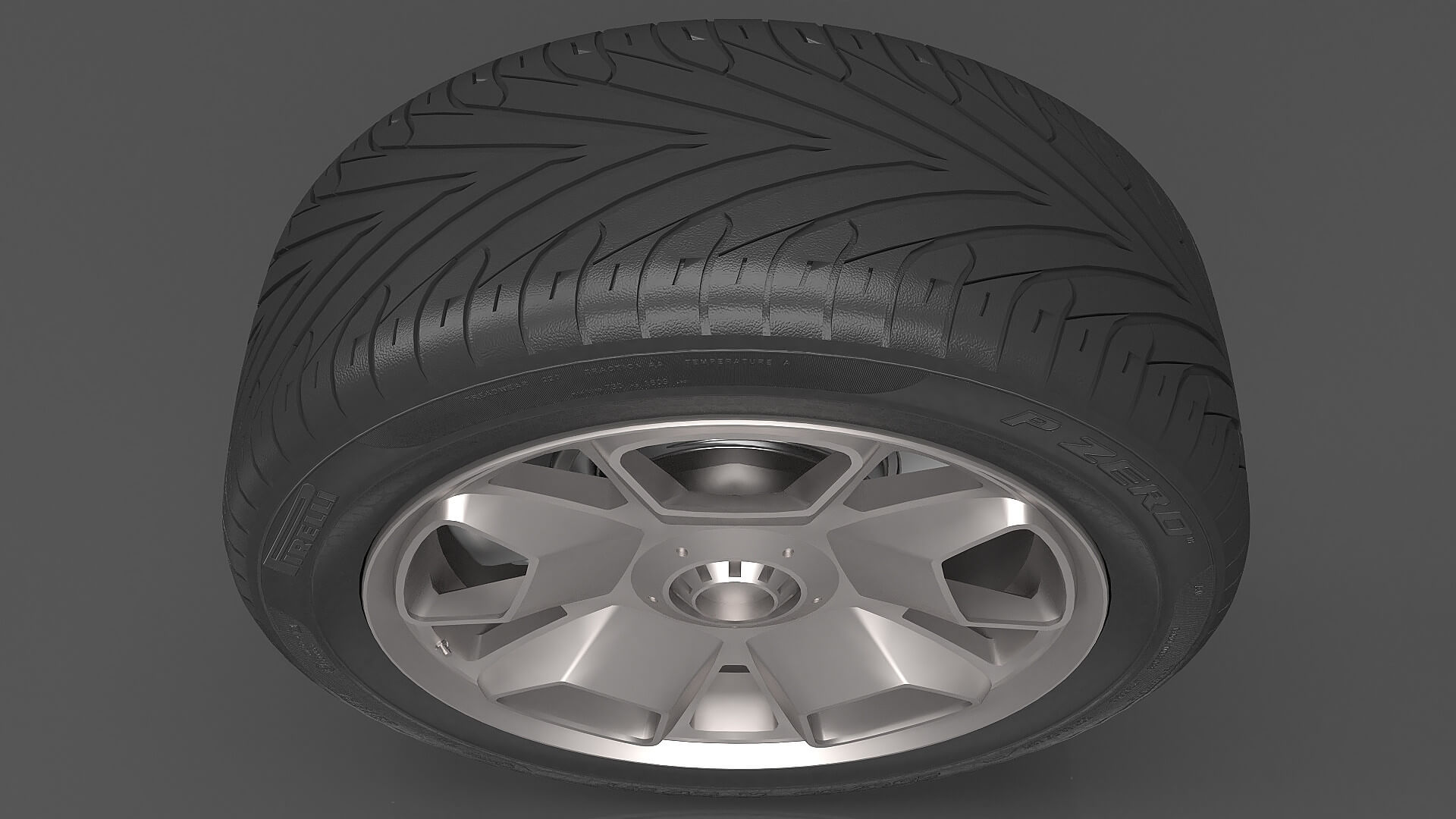 Wheel Tire 7 - 3D Model by msasdt