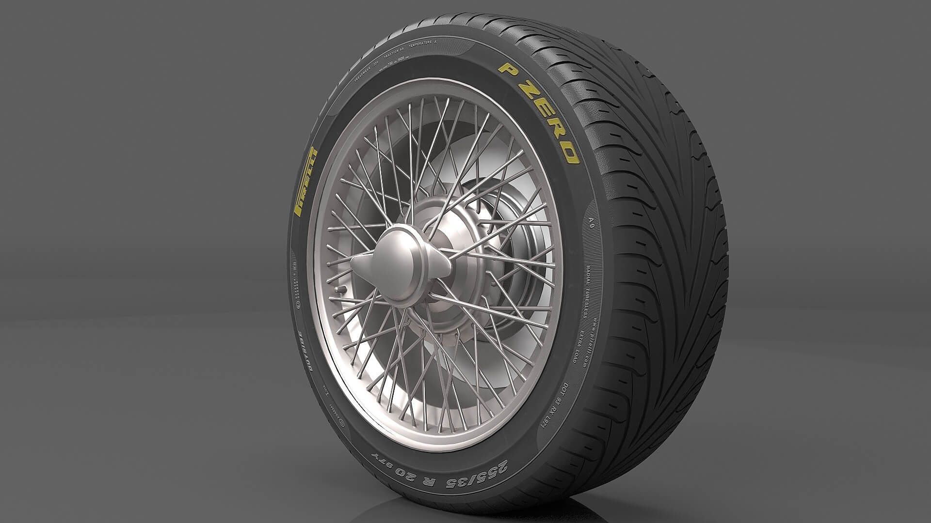 Wheel Tire 8 - 3D Model by msasdt