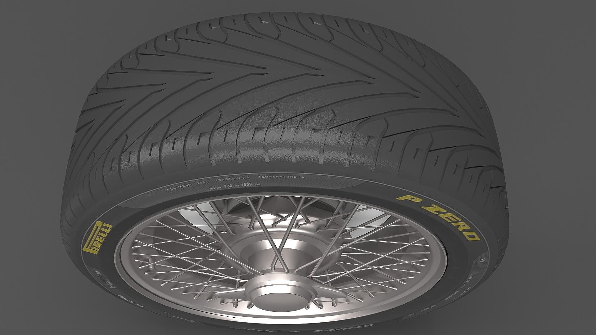 Wheel Tire 8 - 3D Model by msasdt