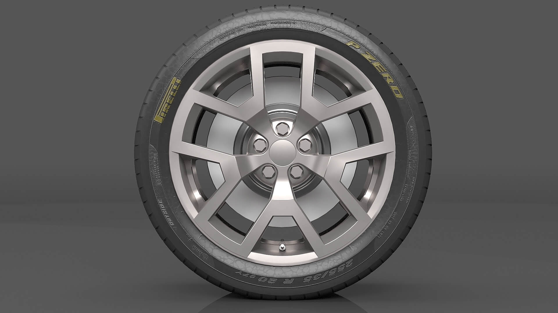 Wheel Tire 9 - 3D Model by msasdt