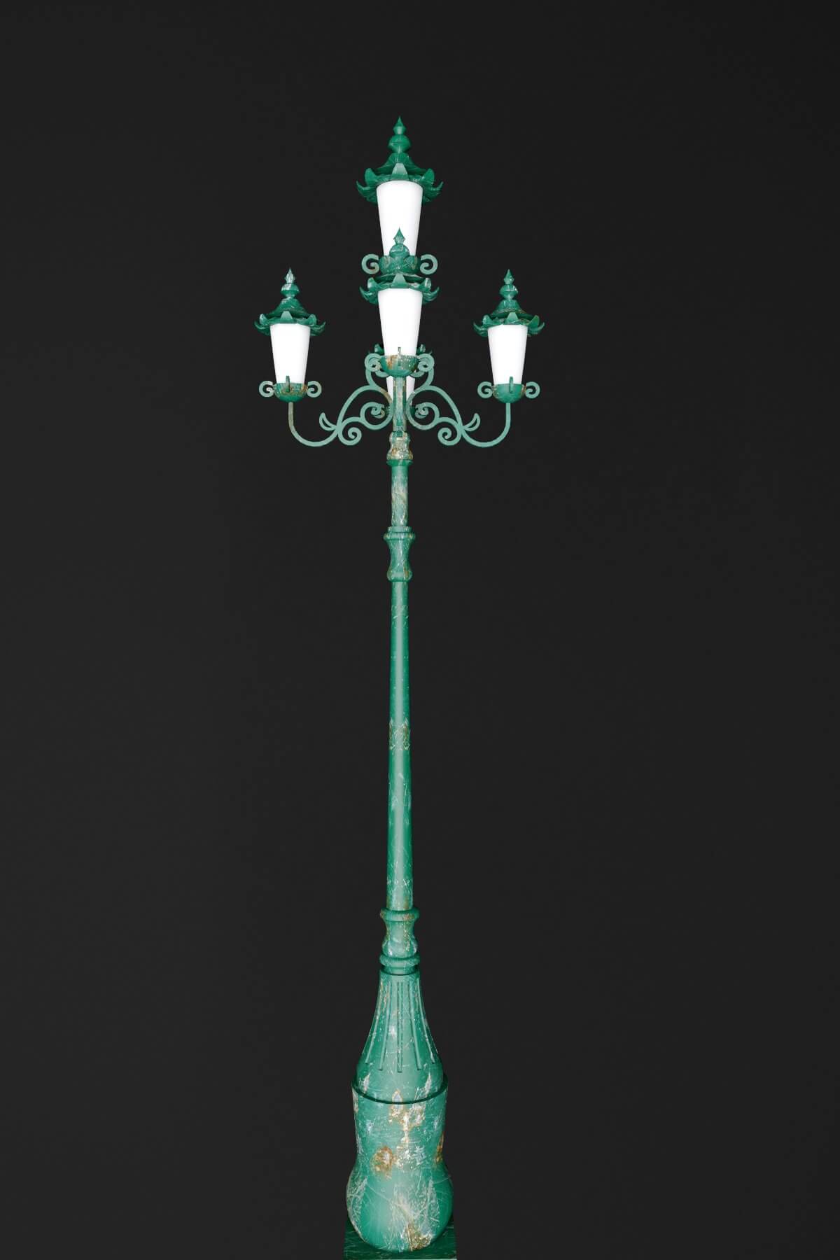 Street Light Collections 18 Pieces - 3D Model by msasdt