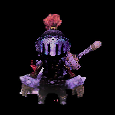 The Dark Knight of Minecraft - 3D Model by msilence