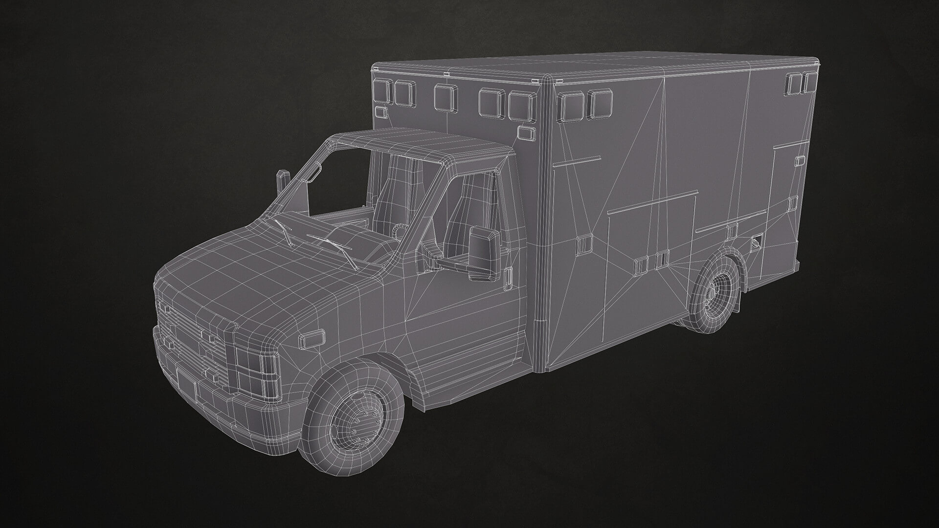 Ambulance Type 2 - 3D Model by MSWoodvine