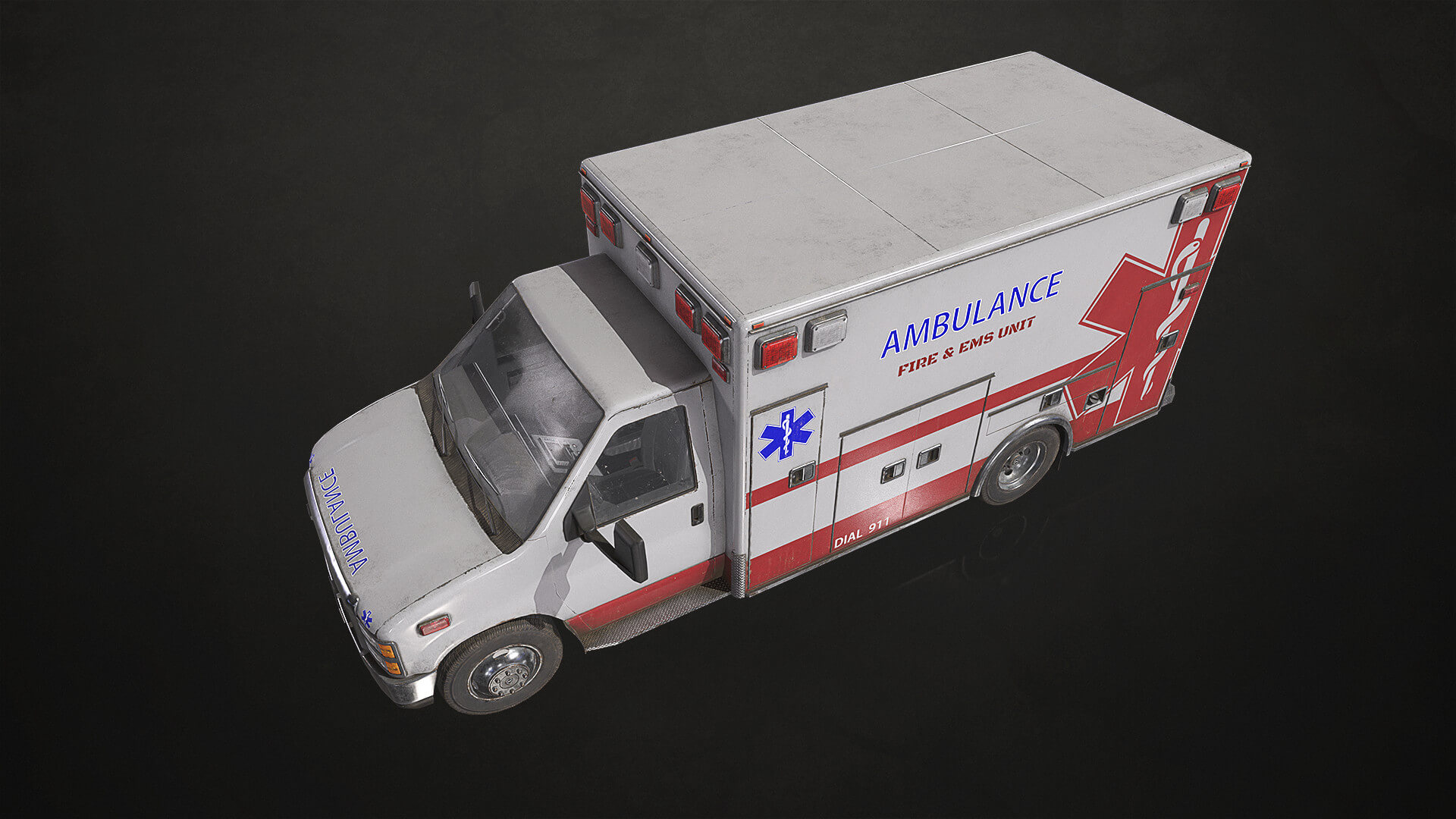 Ambulance Type 3 - 3D Model by MSWoodvine