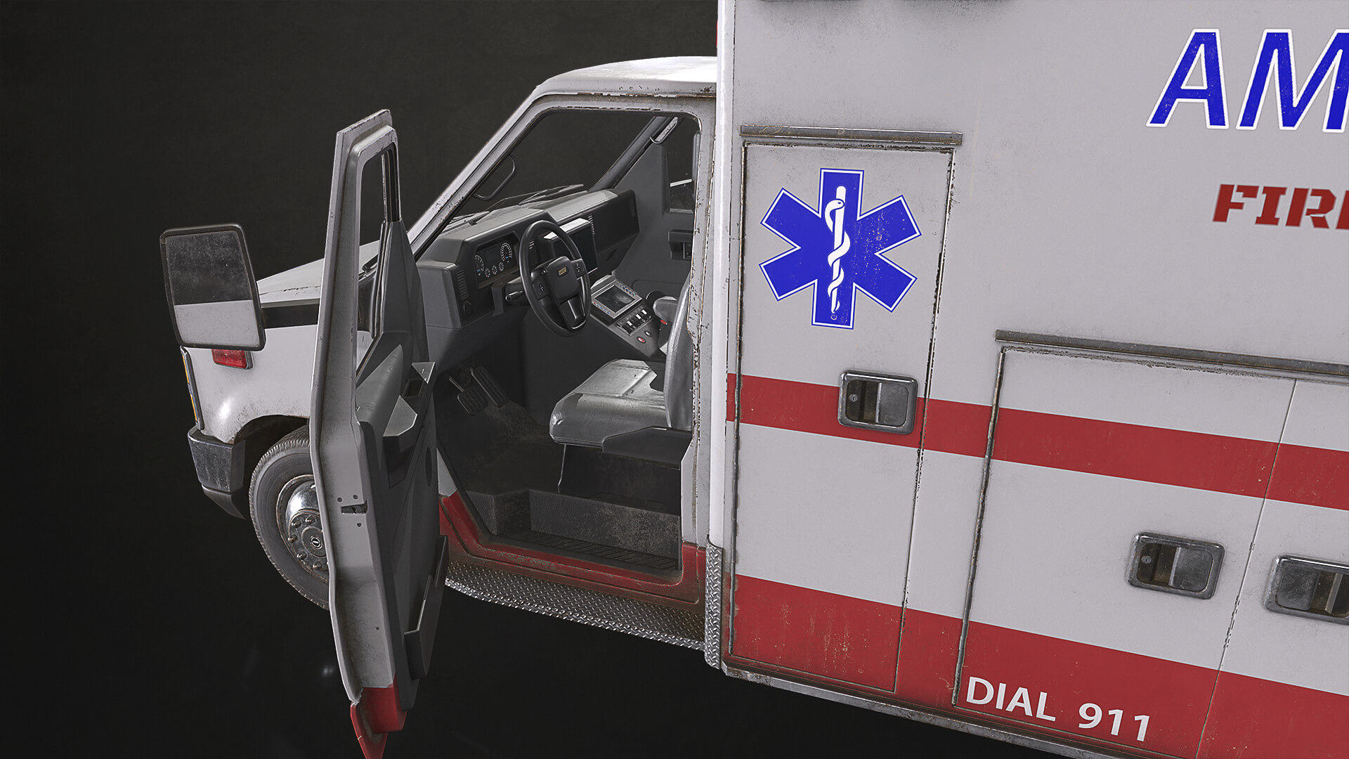 Ambulance Type 3 - 3D Model by MSWoodvine