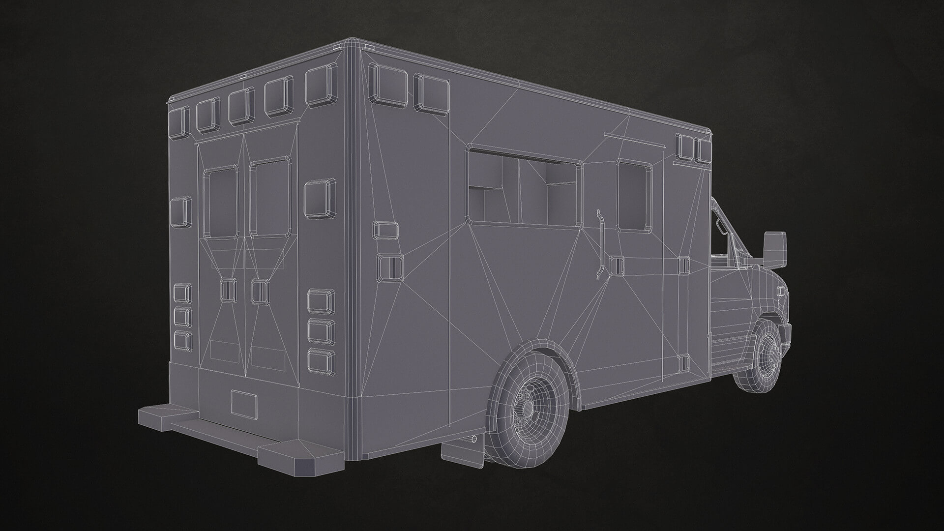 Ambulance Type 3 - 3D Model by MSWoodvine
