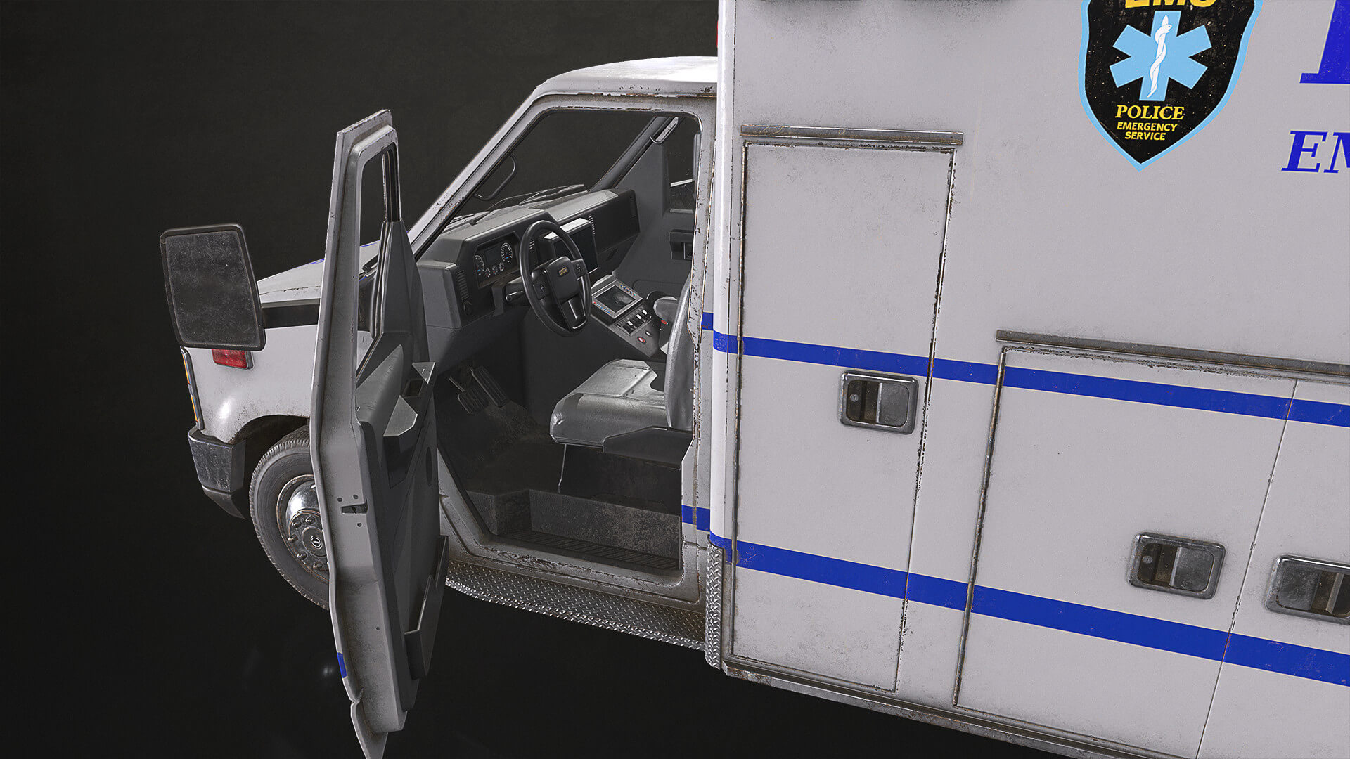 Ambulance Type 4 - 3D Model by MSWoodvine