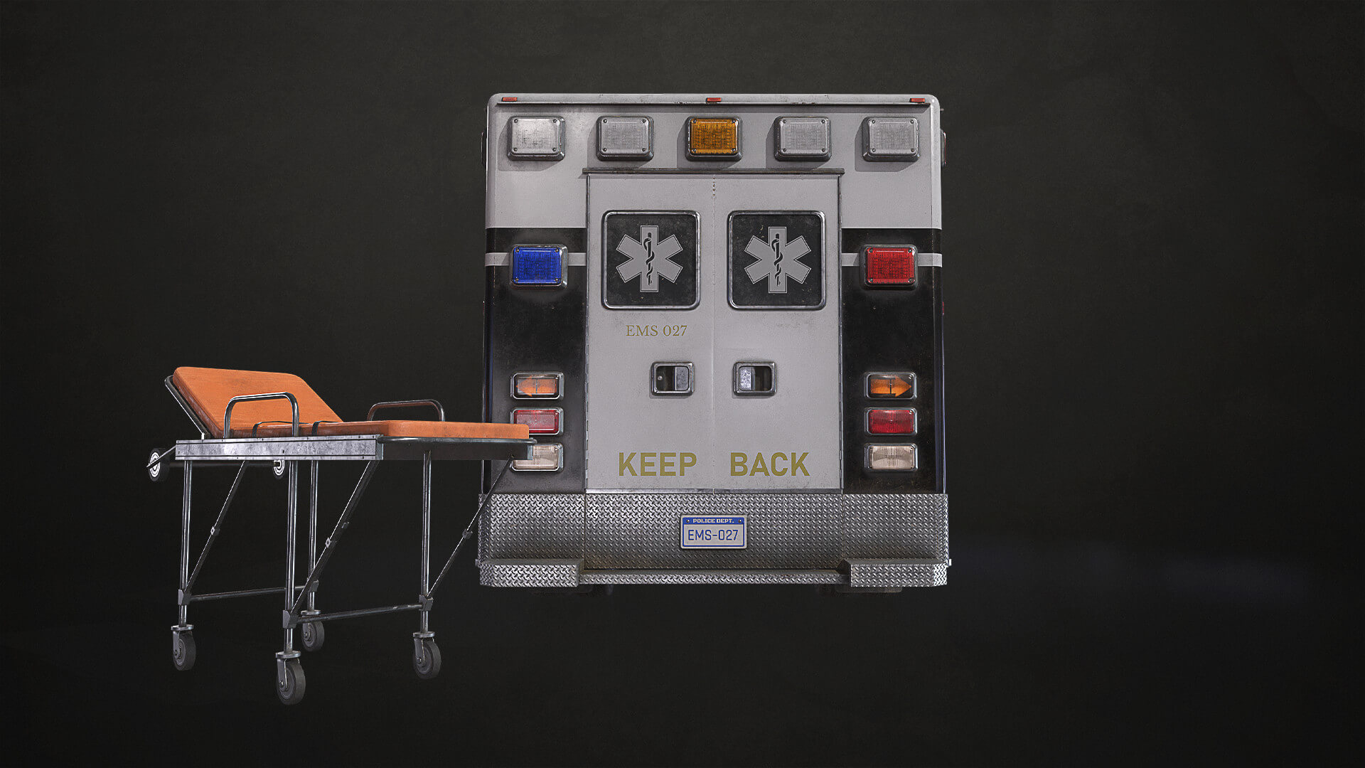 Ambulance Type 5 - 3D Model by MSWoodvine