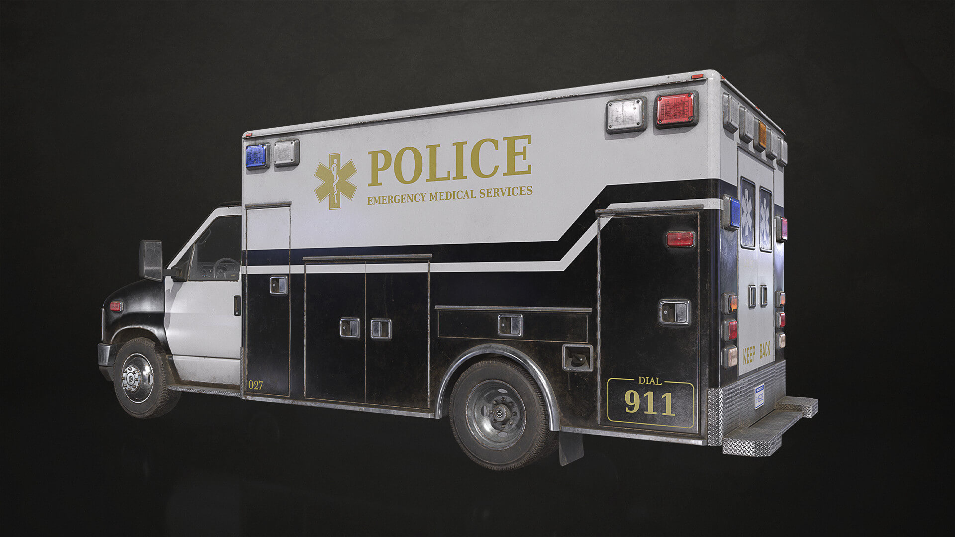 Ambulance Type 5 - 3D Model by MSWoodvine