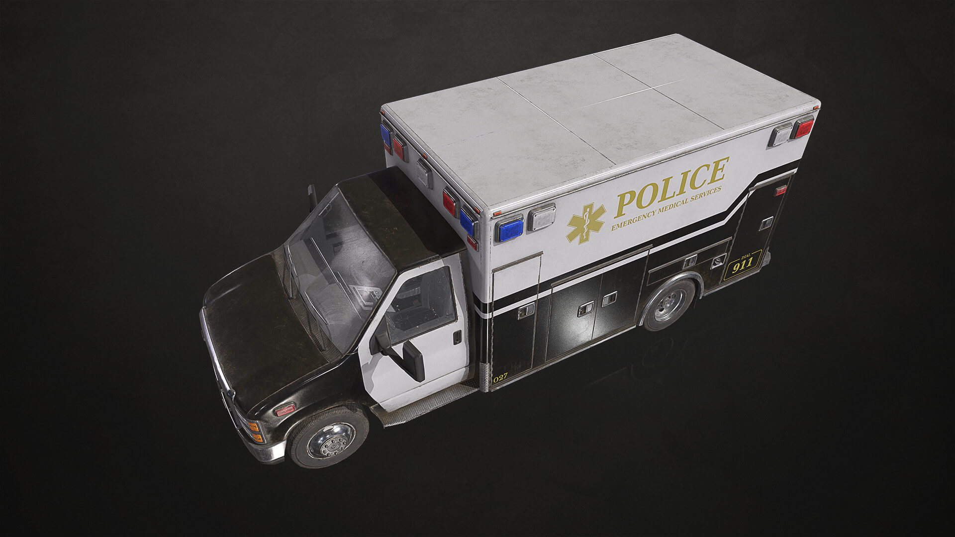 Ambulance Type 5 - 3D Model by MSWoodvine
