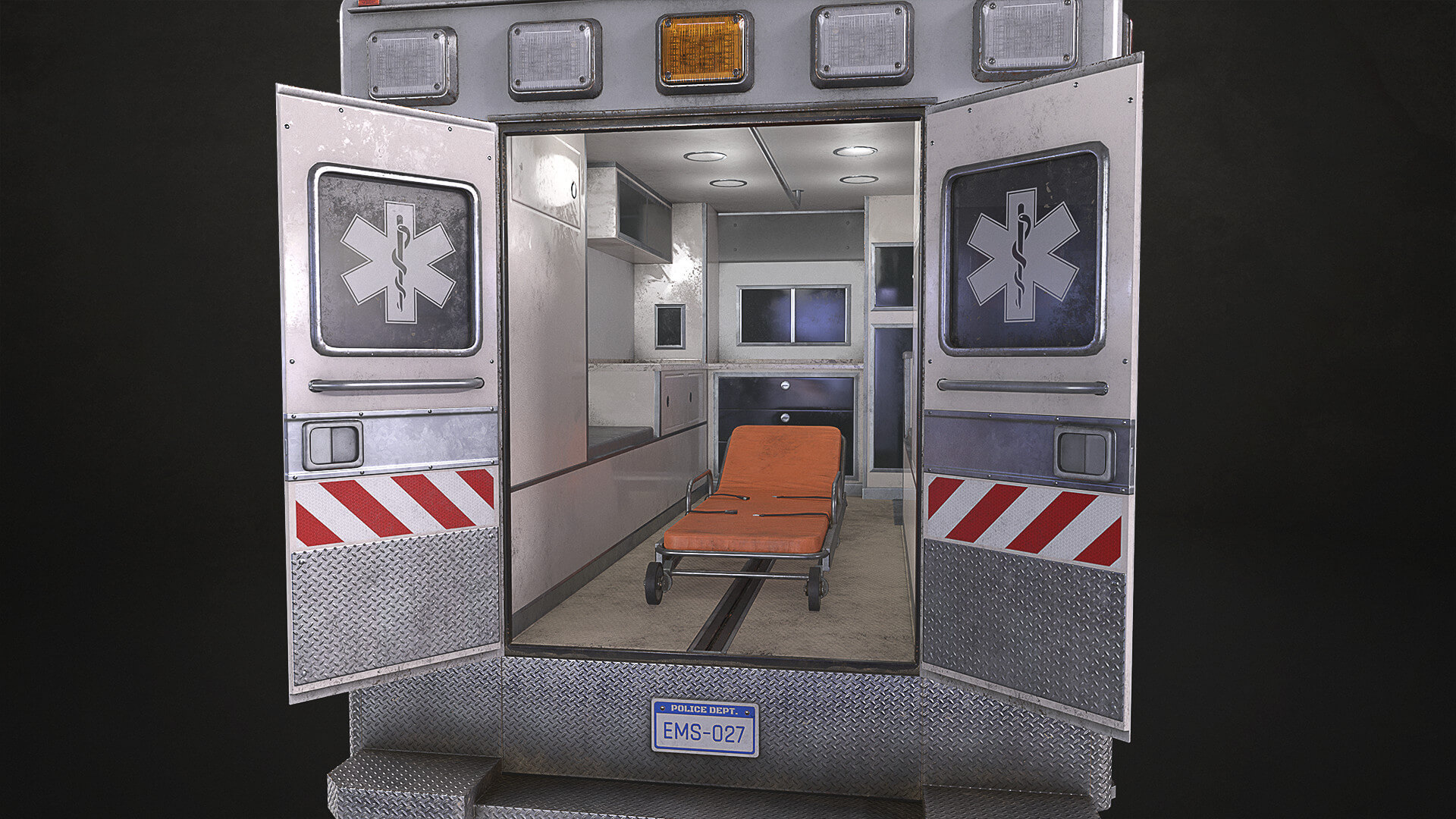 Ambulance Type 5 - 3D Model by MSWoodvine