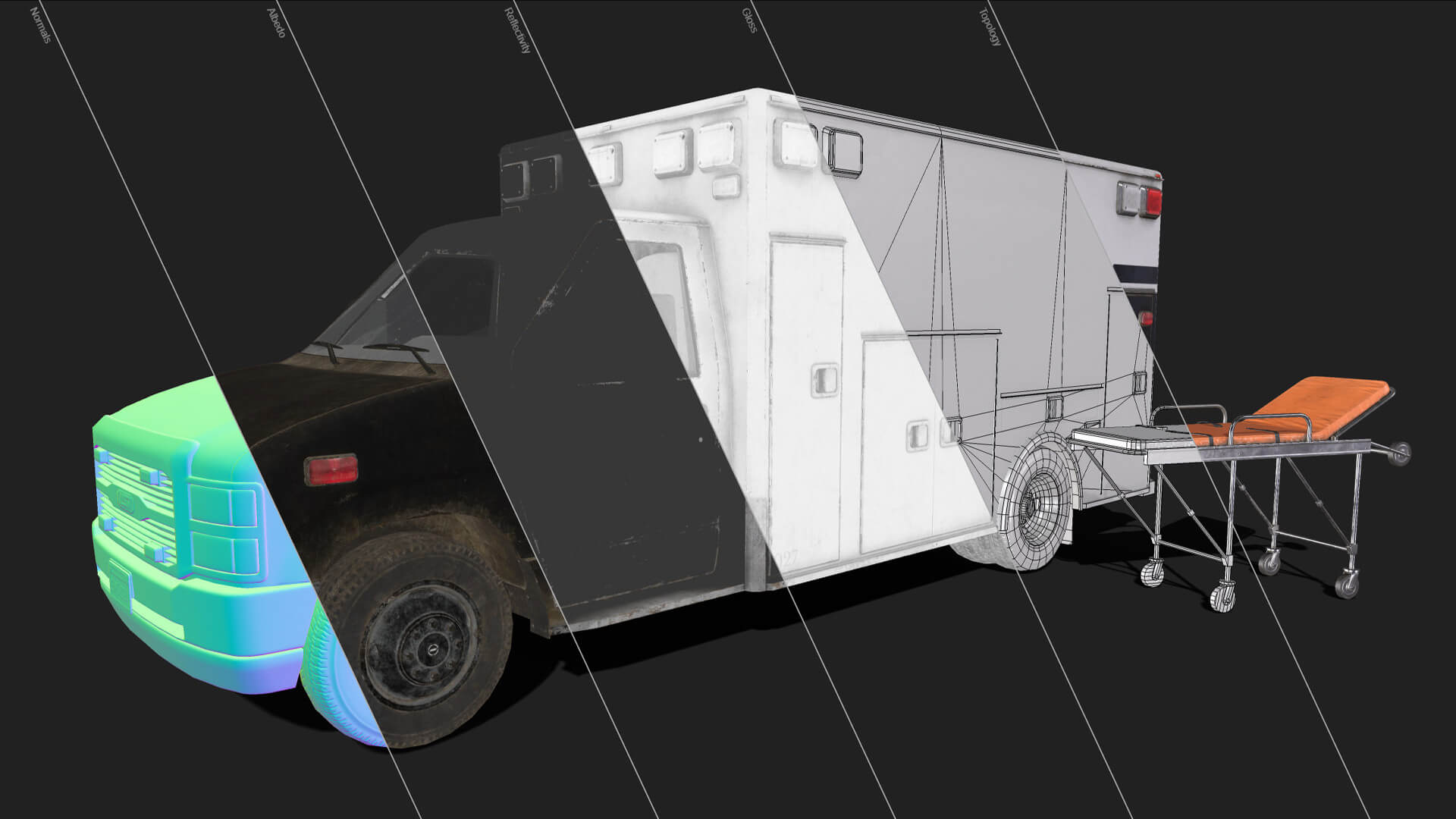 Ambulance Type 5 - 3D Model by MSWoodvine