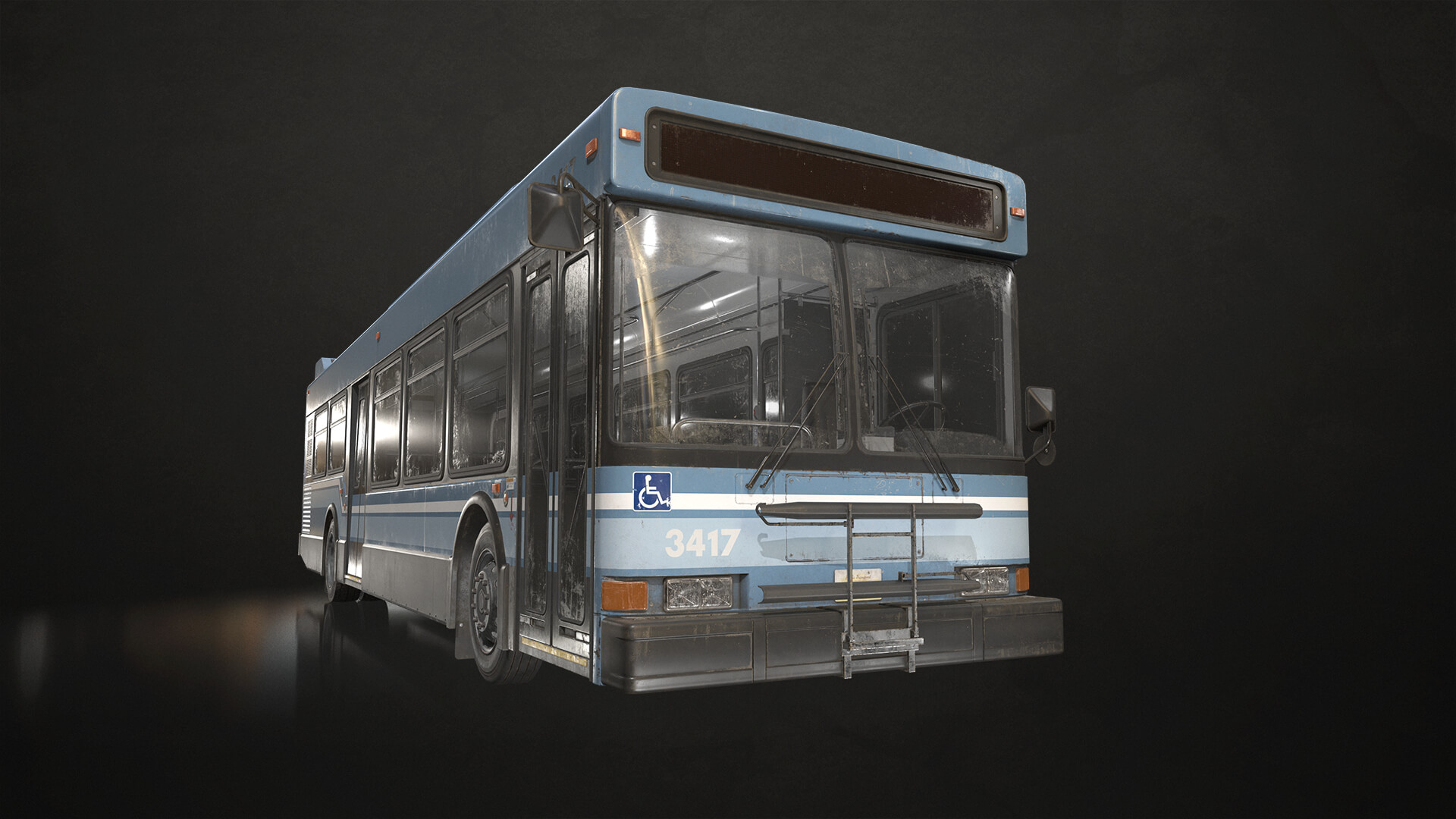 City Transit Bus V2 - 3D Model by MSWoodvine