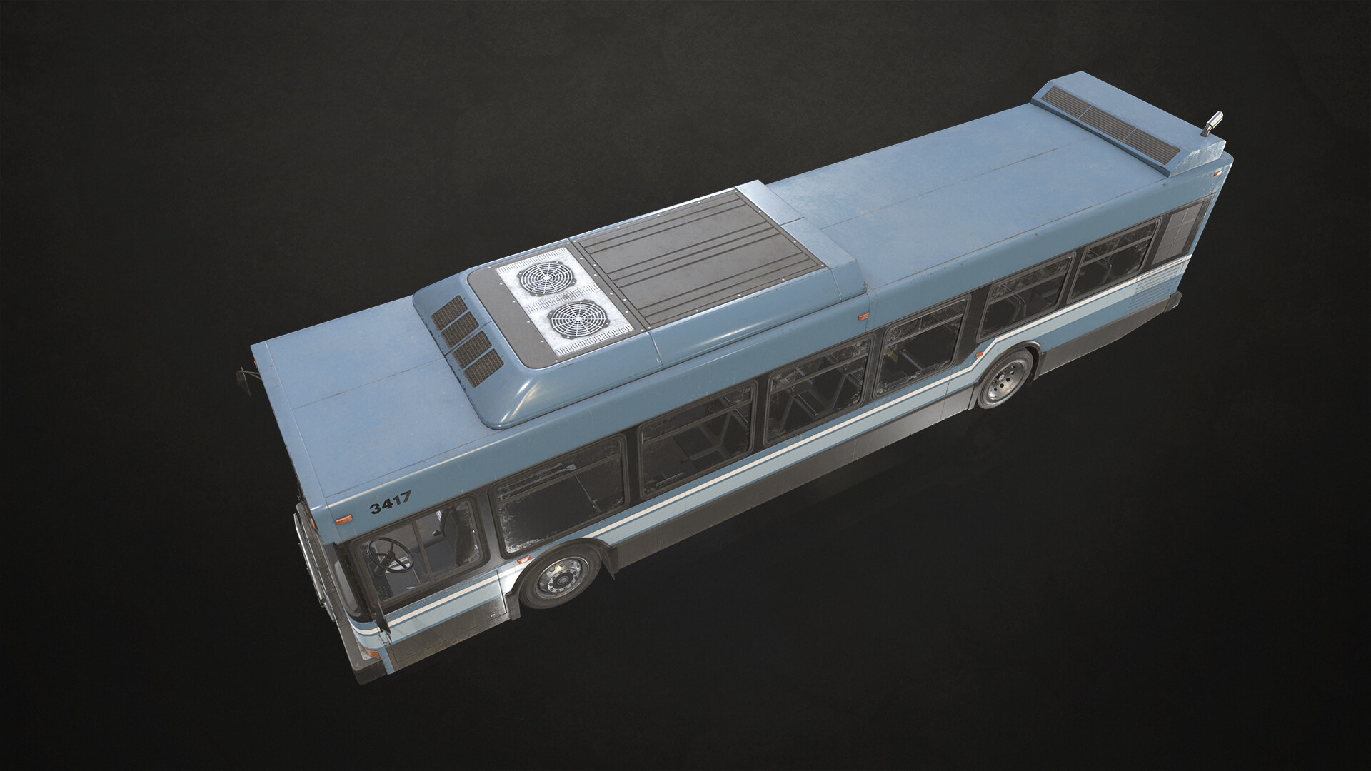 City Transit Bus V2 - 3D Model by MSWoodvine