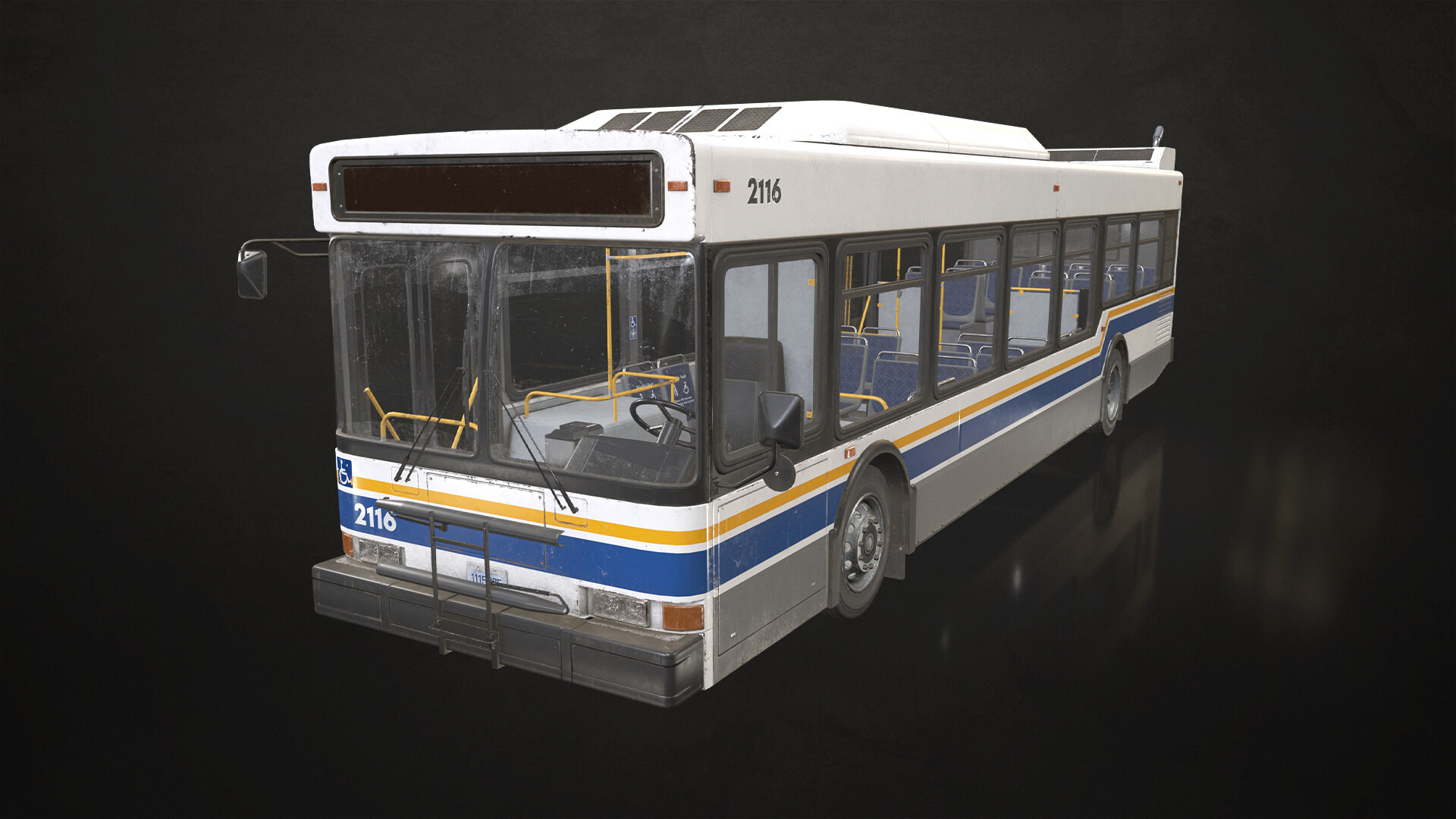 City Transit Bus - 3D Model by MSWoodvine
