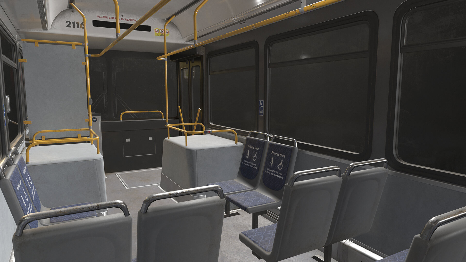 City Transit Bus - 3D Model by MSWoodvine