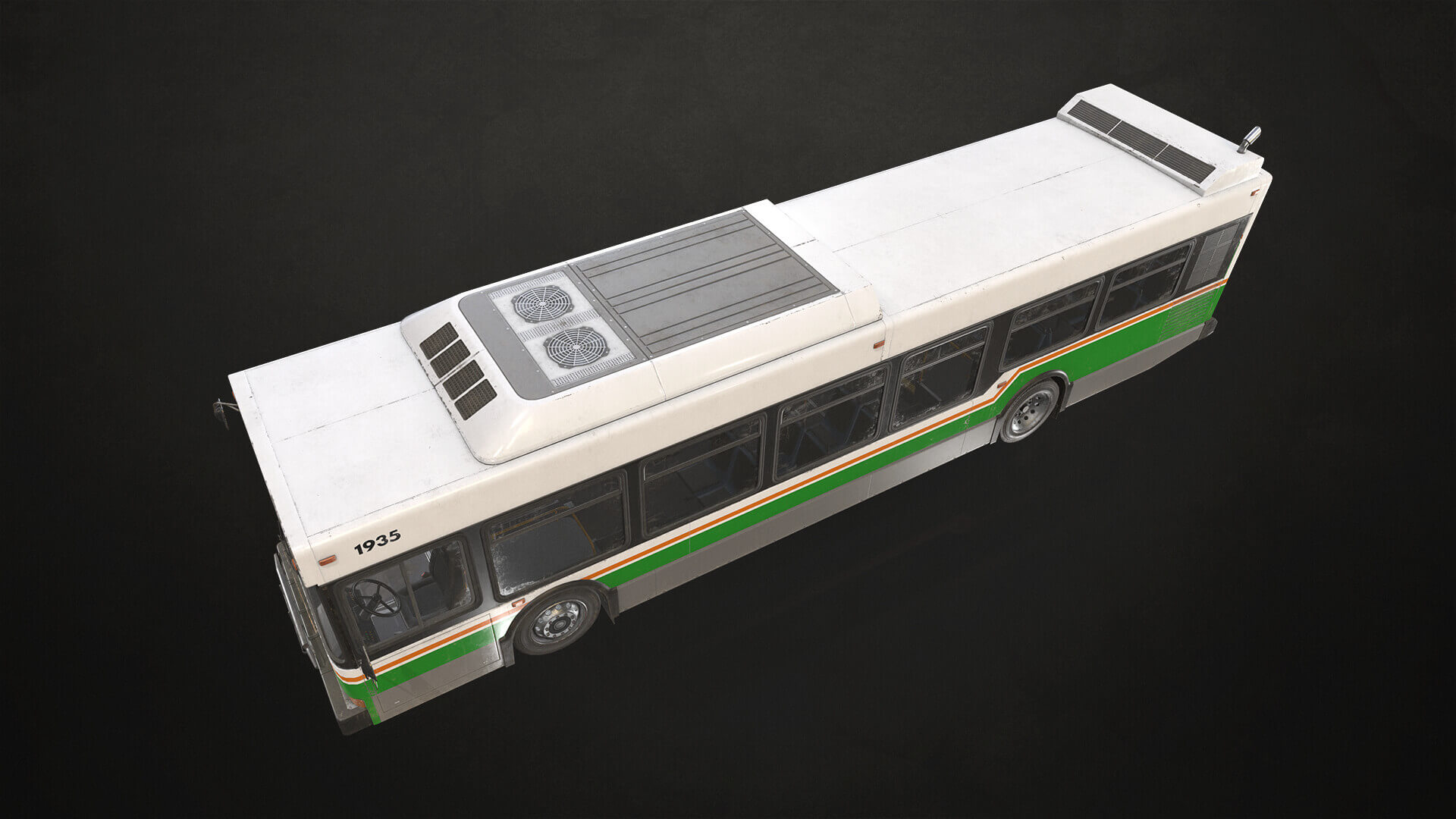 City Transit Bus V3 - 3D Model by MSWoodvine