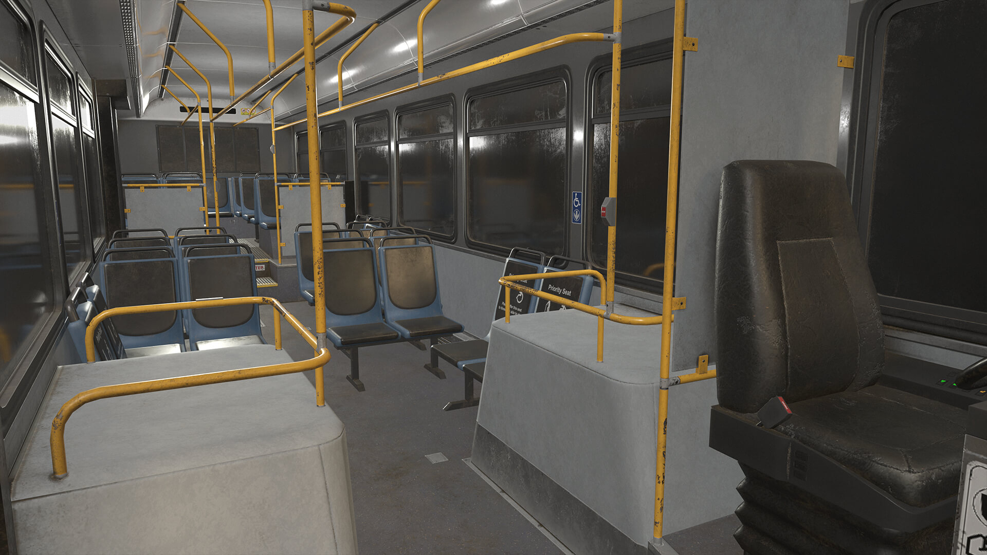 City Transit Bus V3 - 3D Model by MSWoodvine