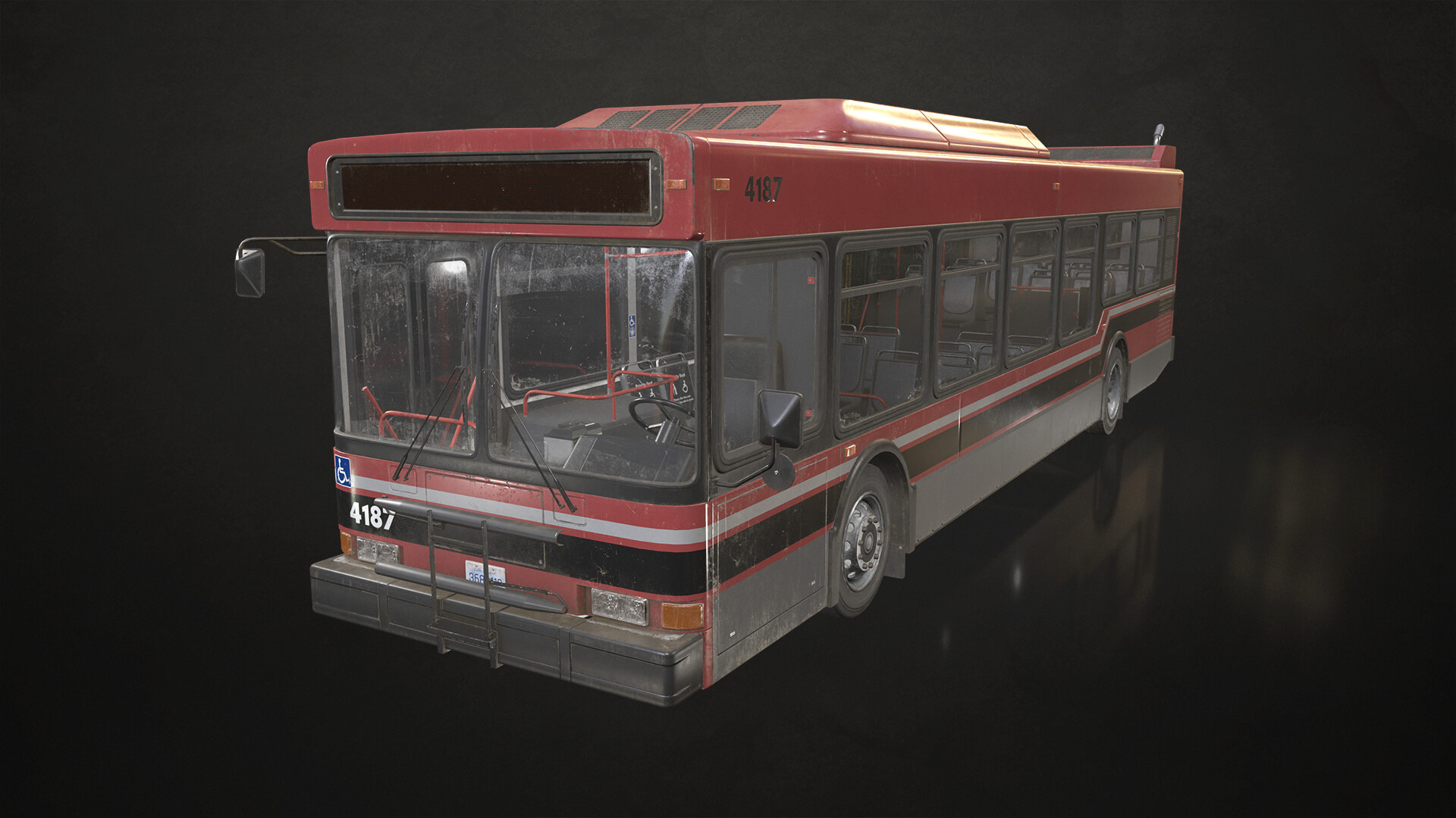 City Transit Bus V4 - 3D Model by MSWoodvine