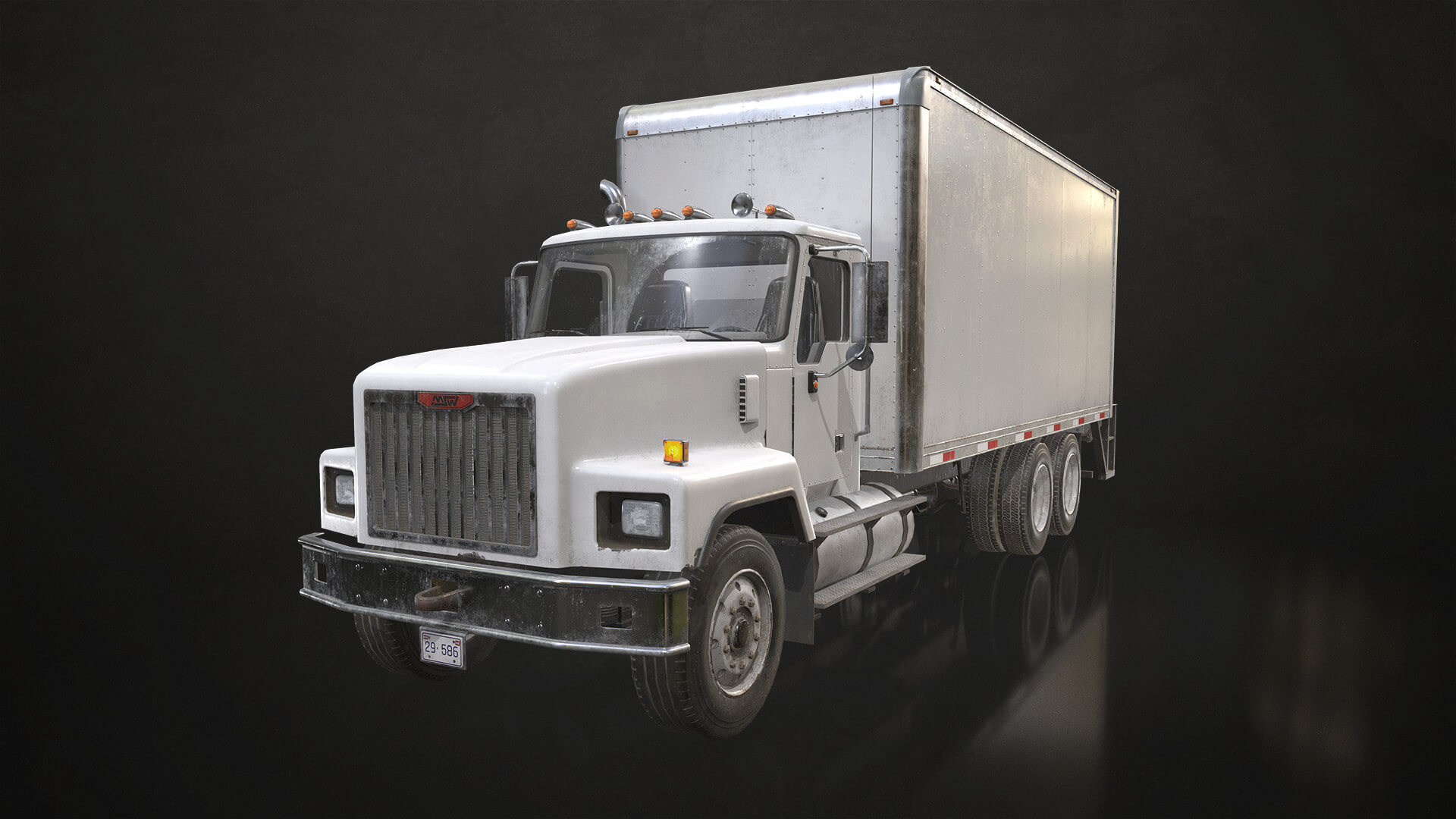 Classic Cargo Truck - 3D Model by MSWoodvine