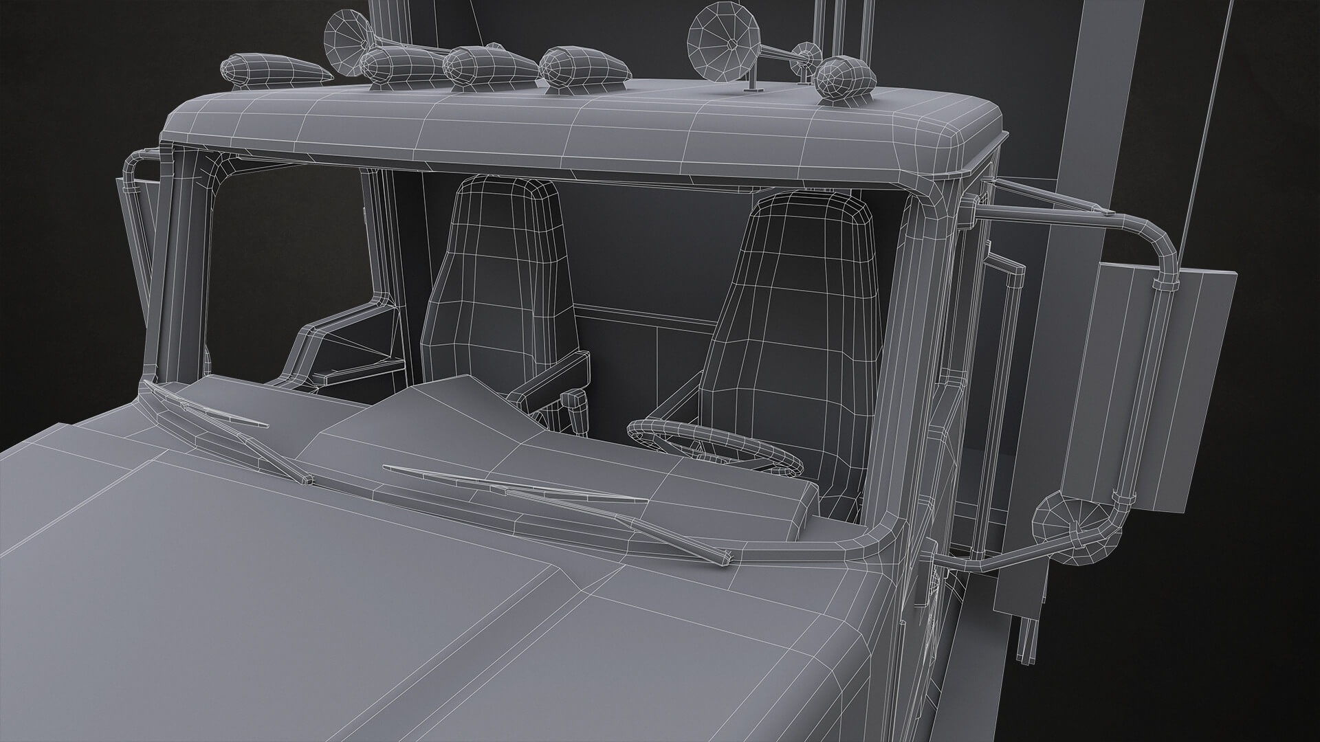 Classic Garbage Truck - 3D Model by MSWoodvine