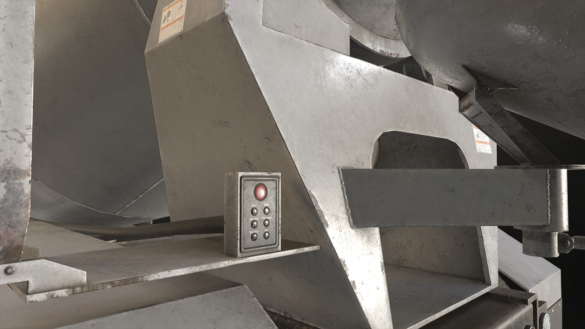 Classic Mixer Truck - 3D Model by MSWoodvine