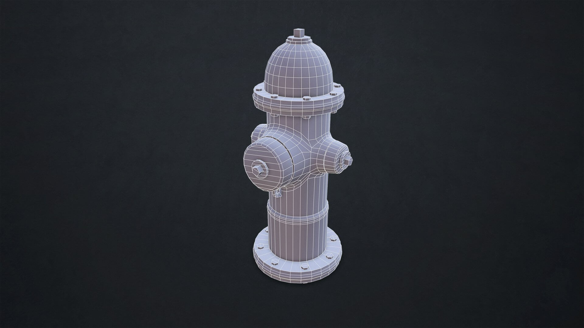 Fire Hydrant - 3D Model by MSWoodvine