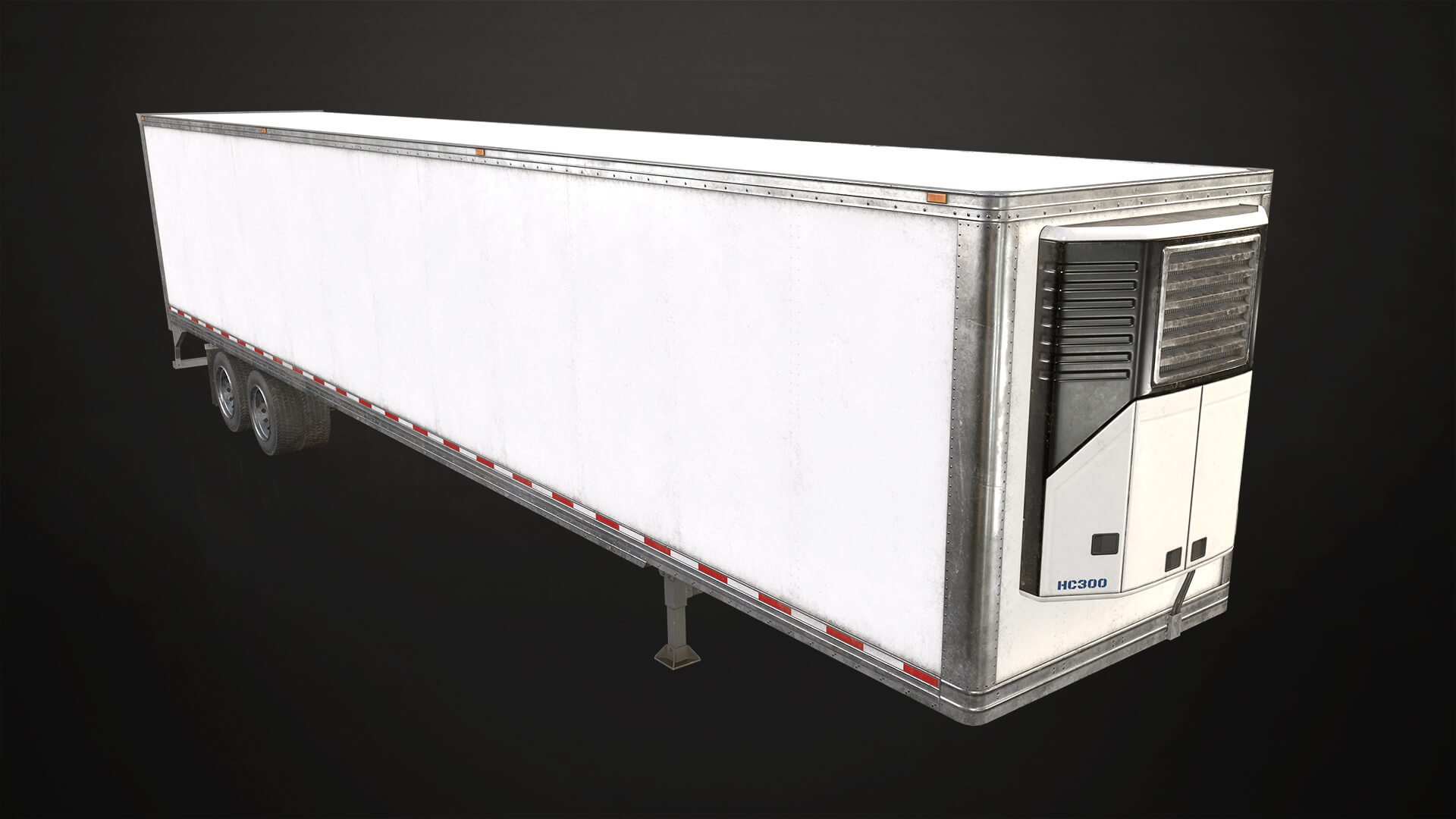 Refrigerated Trailer - 3D Model by MSWoodvine