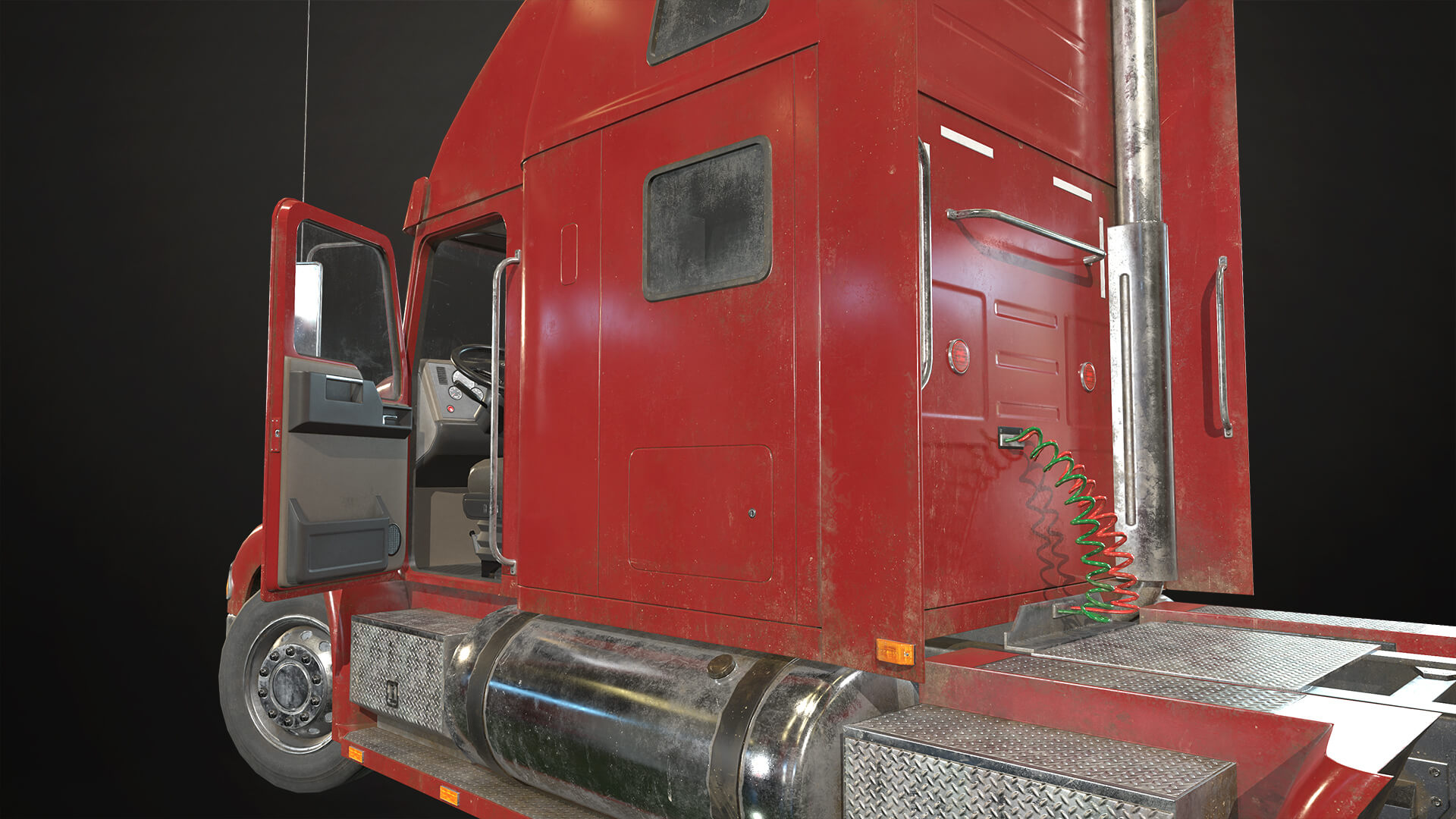 Semi Truck Mega Pack - 3D Model by MSWoodvine