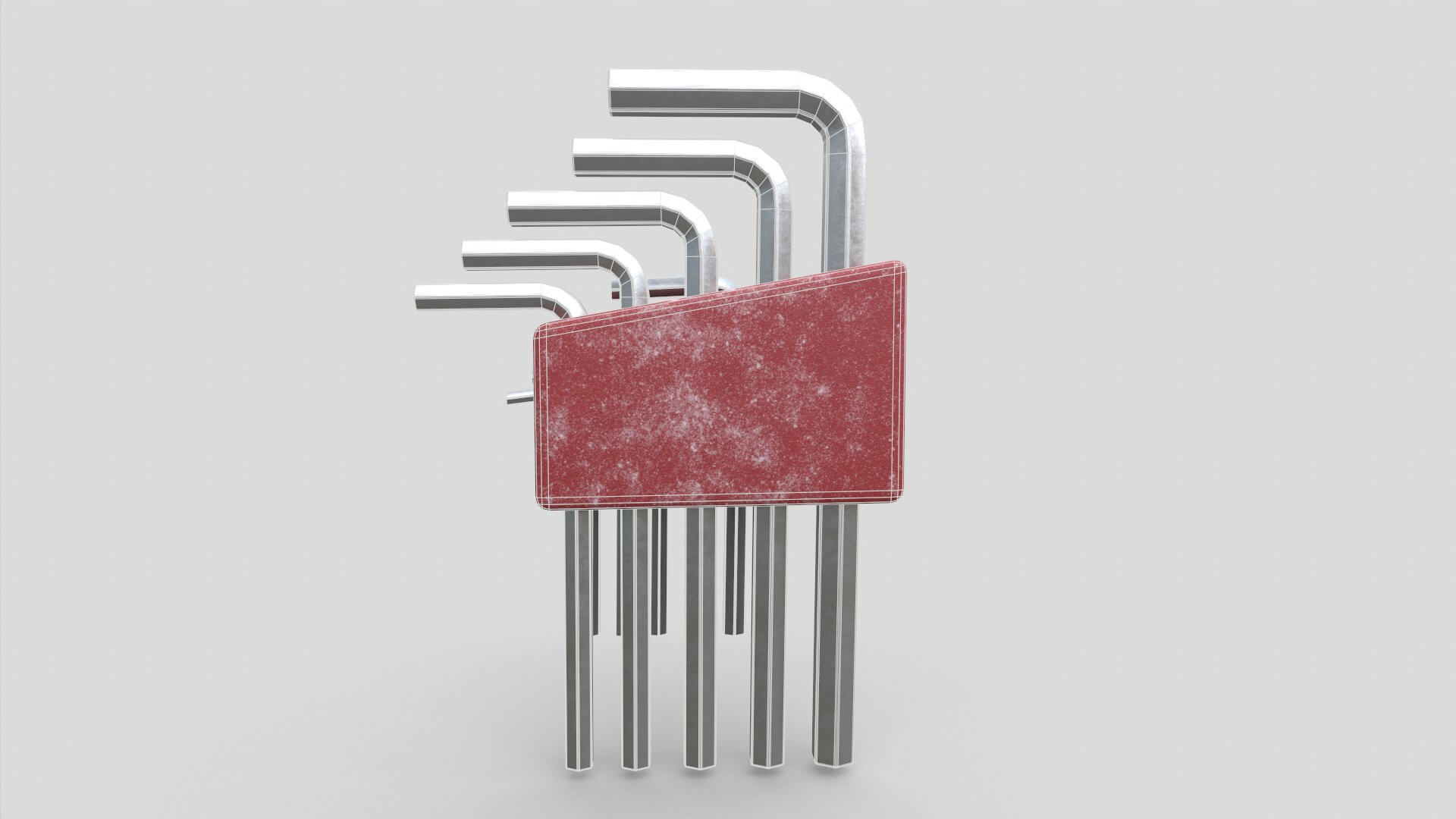 Allen Key Tool Set - 3D Model by muharremadk