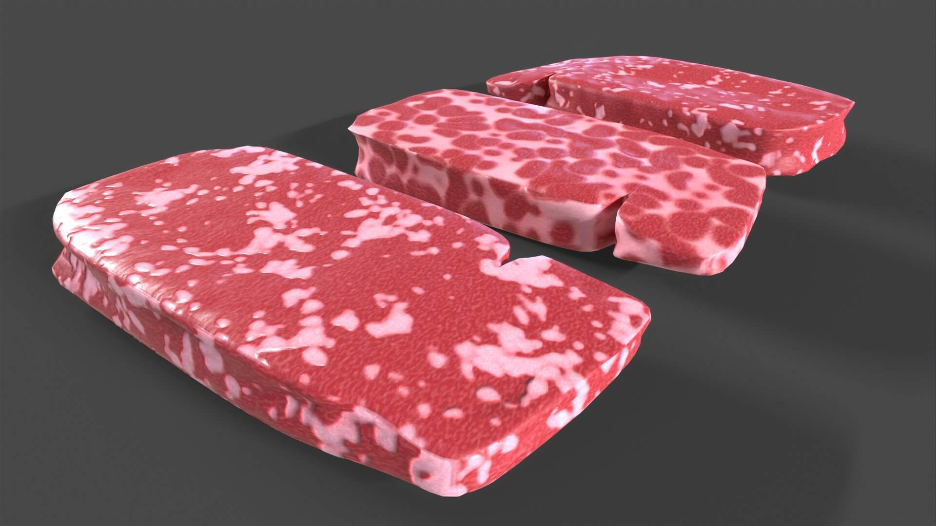 Beef Steak - 3D Model by muharremadk