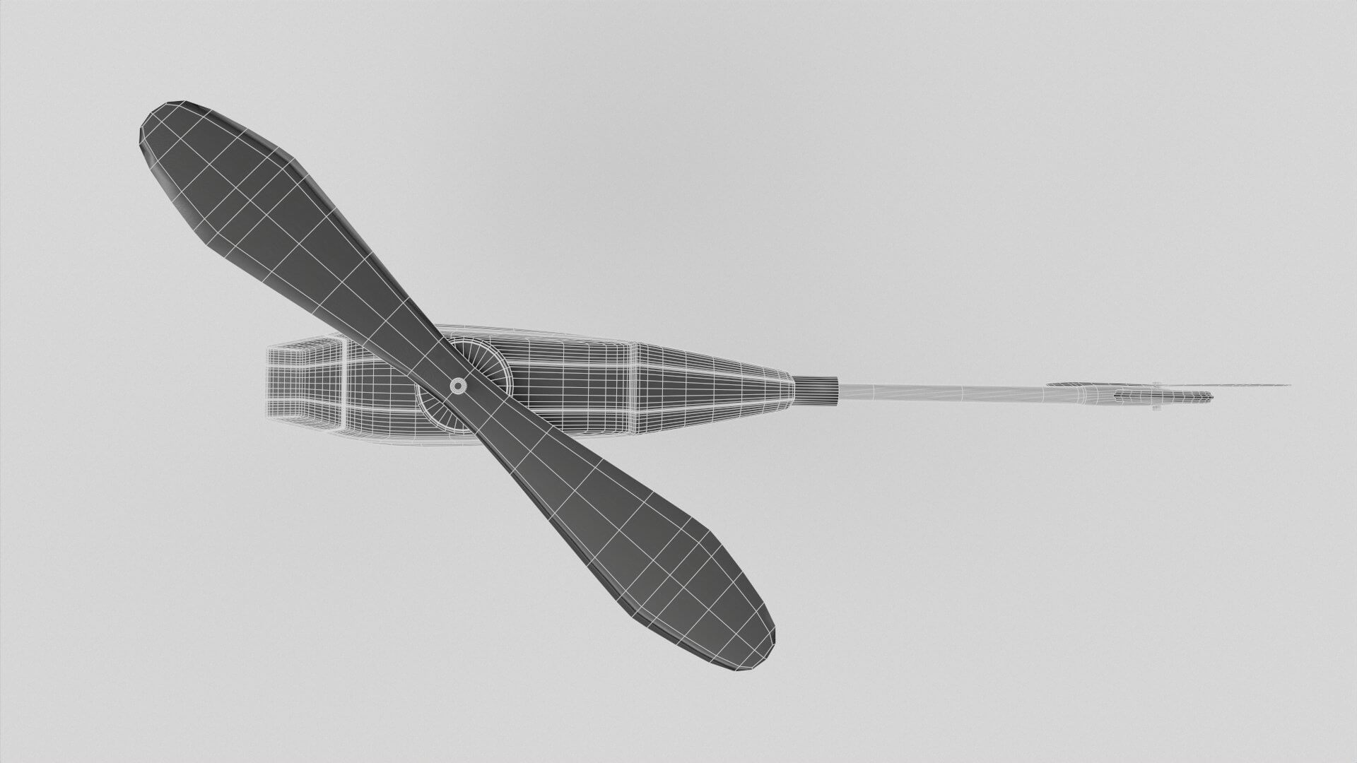 Black Hornet Nano UAV Micro Drone - 3D Model by muharremadk