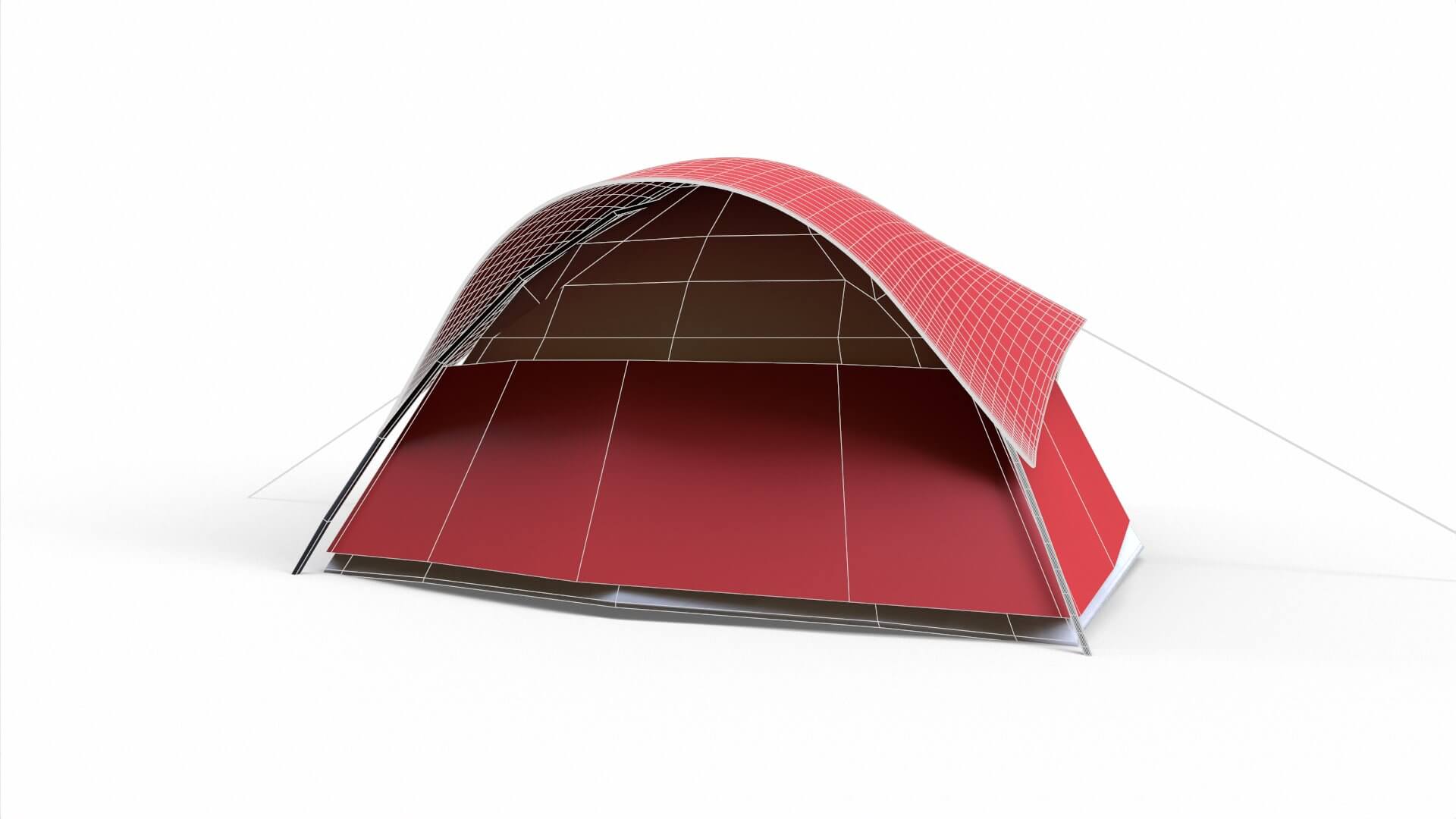 Camping Tent - 3D Model by muharremadk