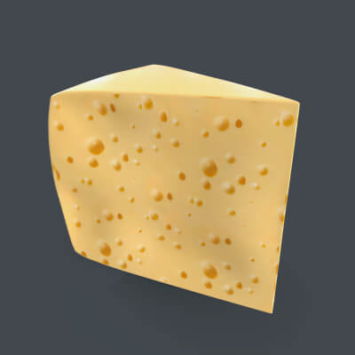 Cheese - 3D Model by muharremadk
