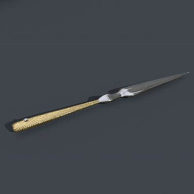 Dagger Blade - 3D Model by muharremadk