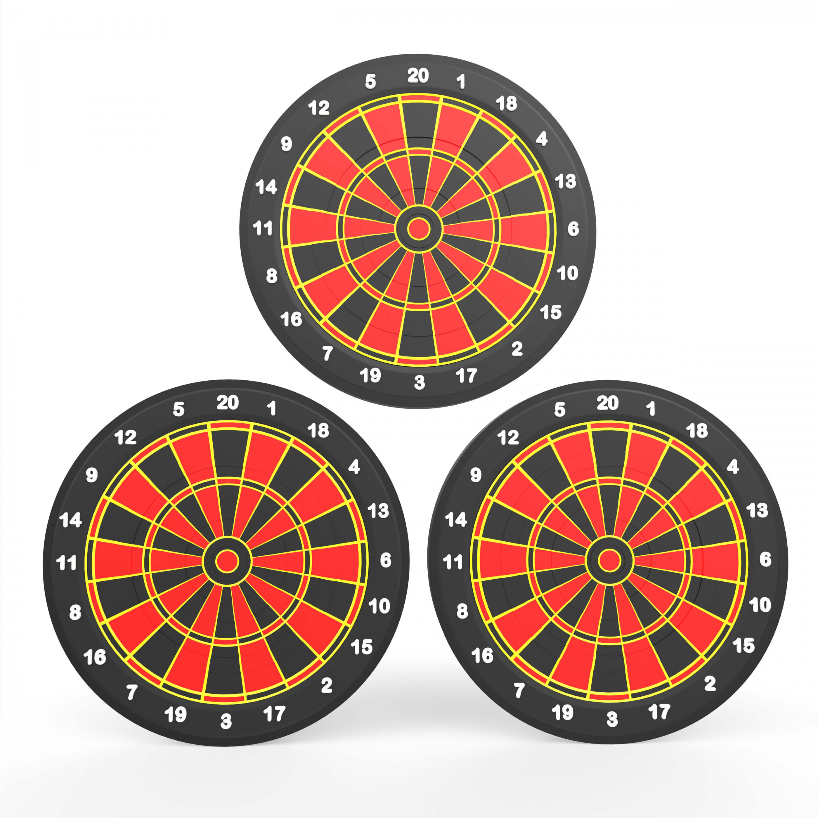 Dart Board - 3D Model by muharremadk